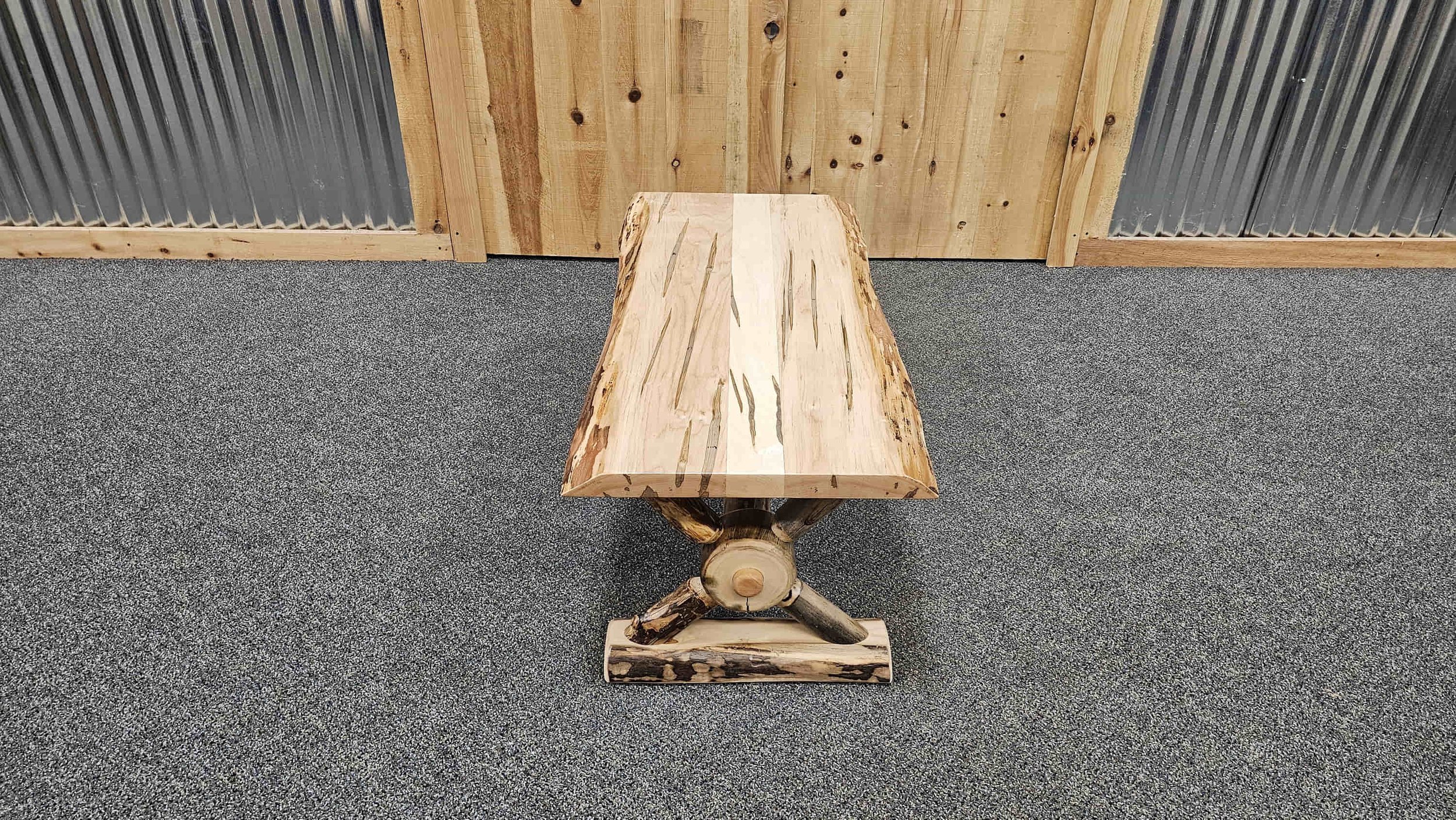 Aspen Wagon Wheel Coffee Table — EZ Mountain Rustic Furniture