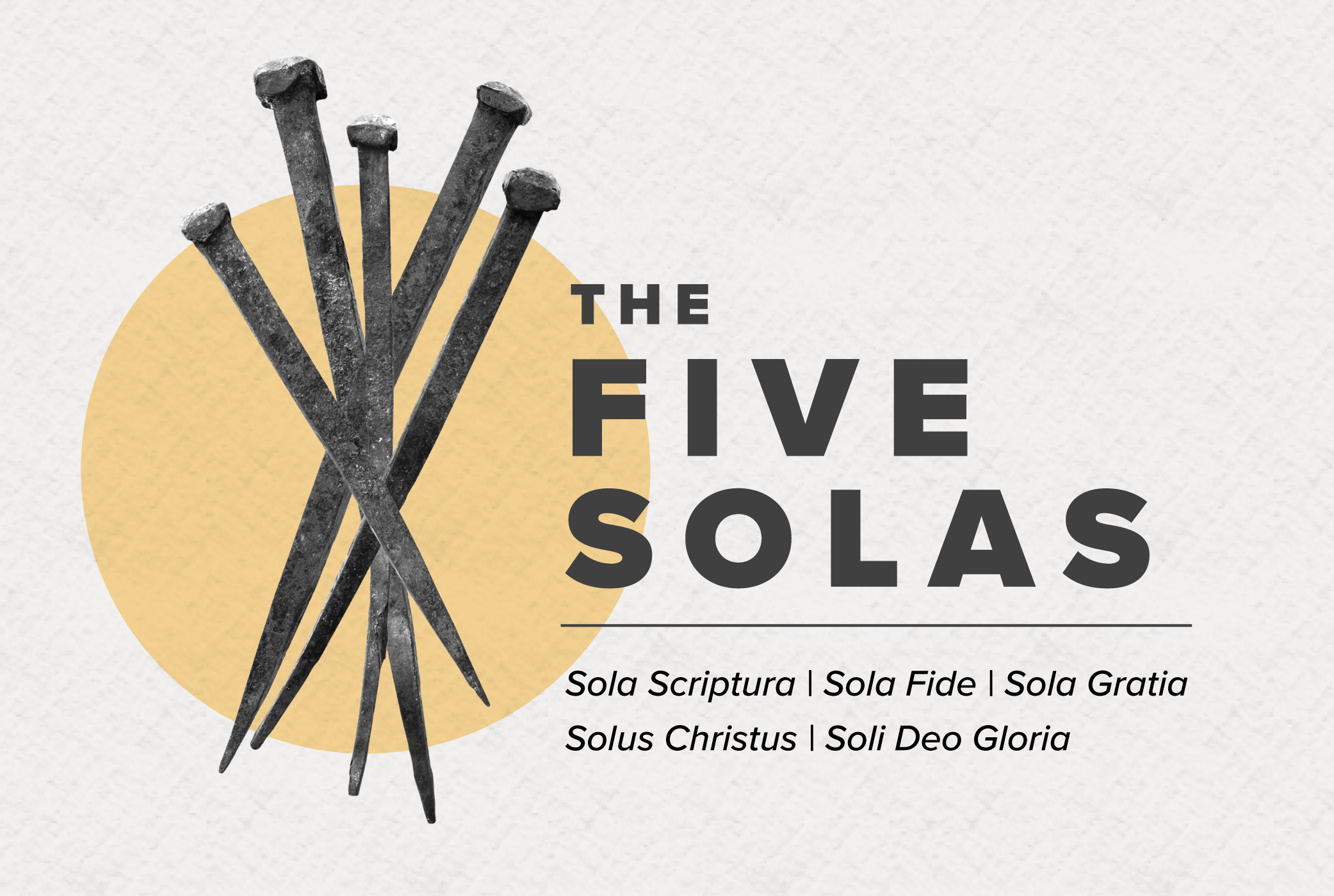The Five Solas Redeemer Starkville