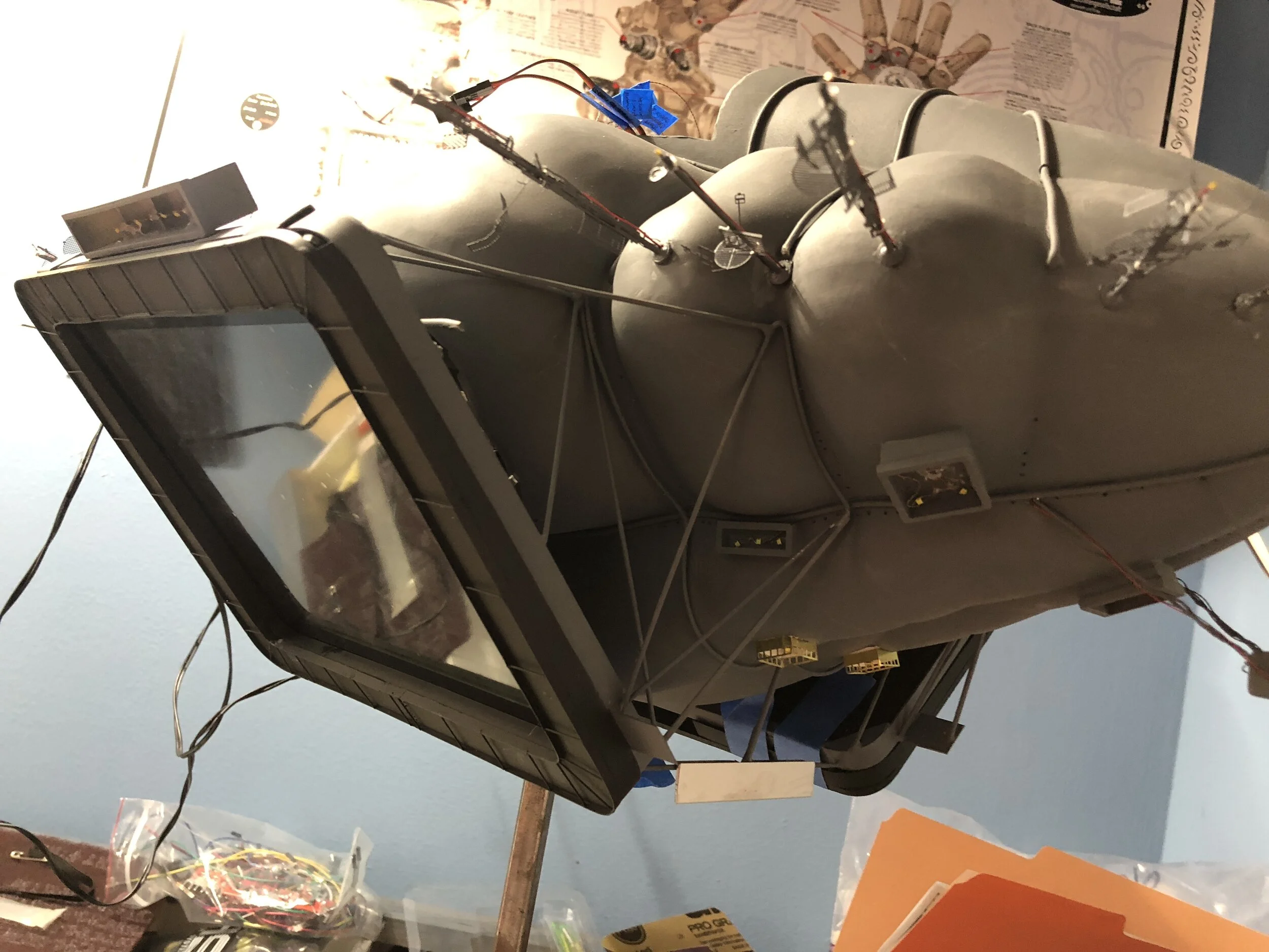 Blade Runner Blimp — Kayte Sabicer | Model Maker