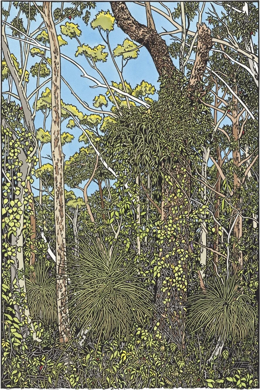Wayne Singleton - Wayne Singleton Relief Block Printmaker