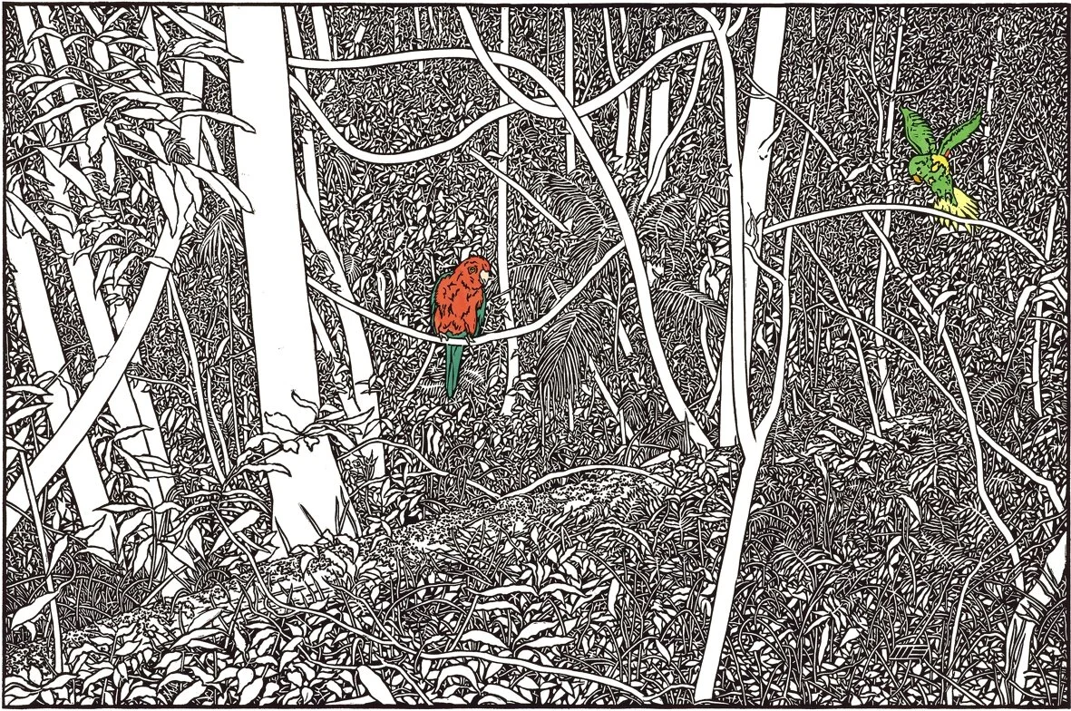 Wayne Singleton - Wayne Singleton Relief Block Printmaker