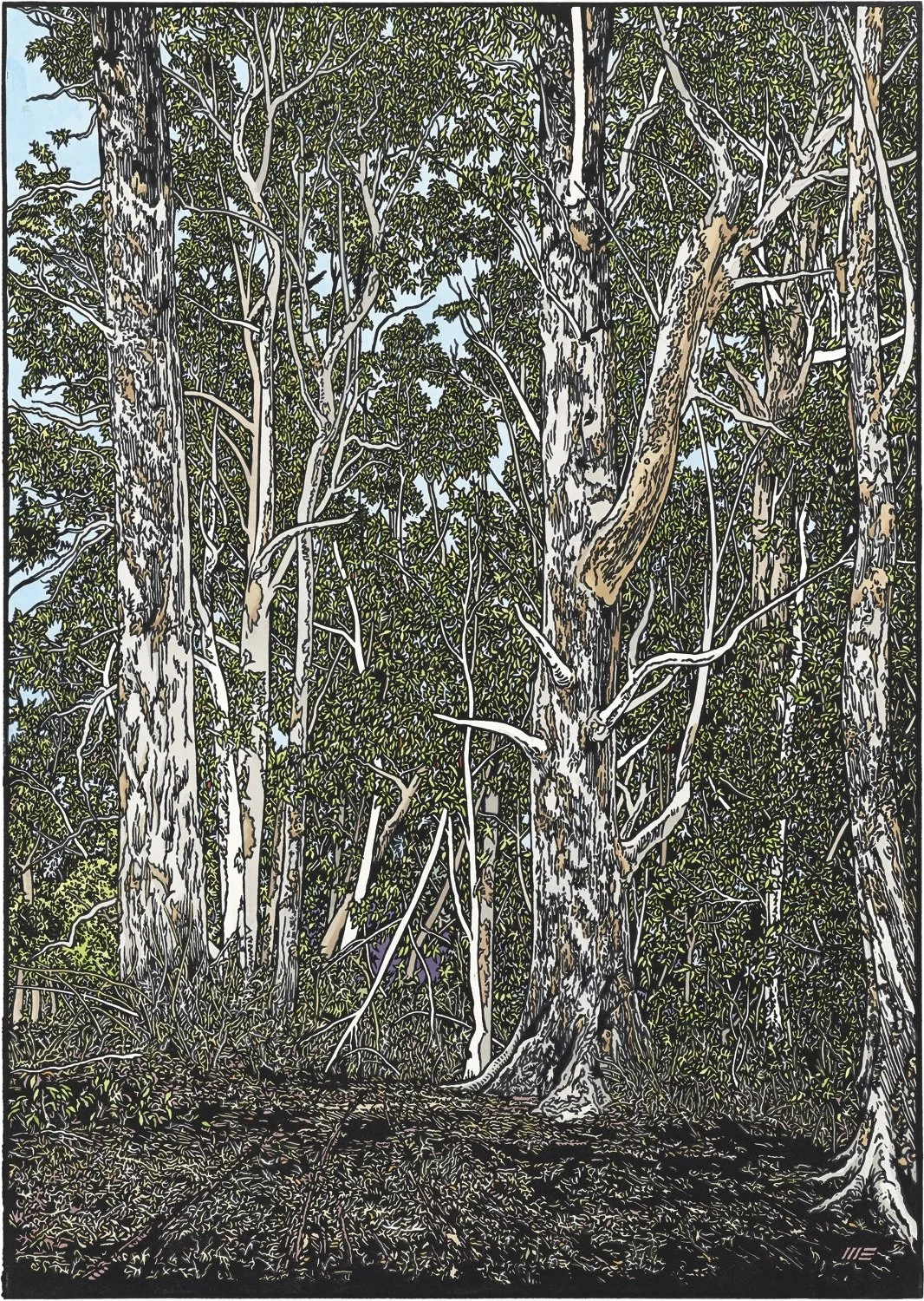 Wayne Singleton - Wayne Singleton Relief Block Printmaker