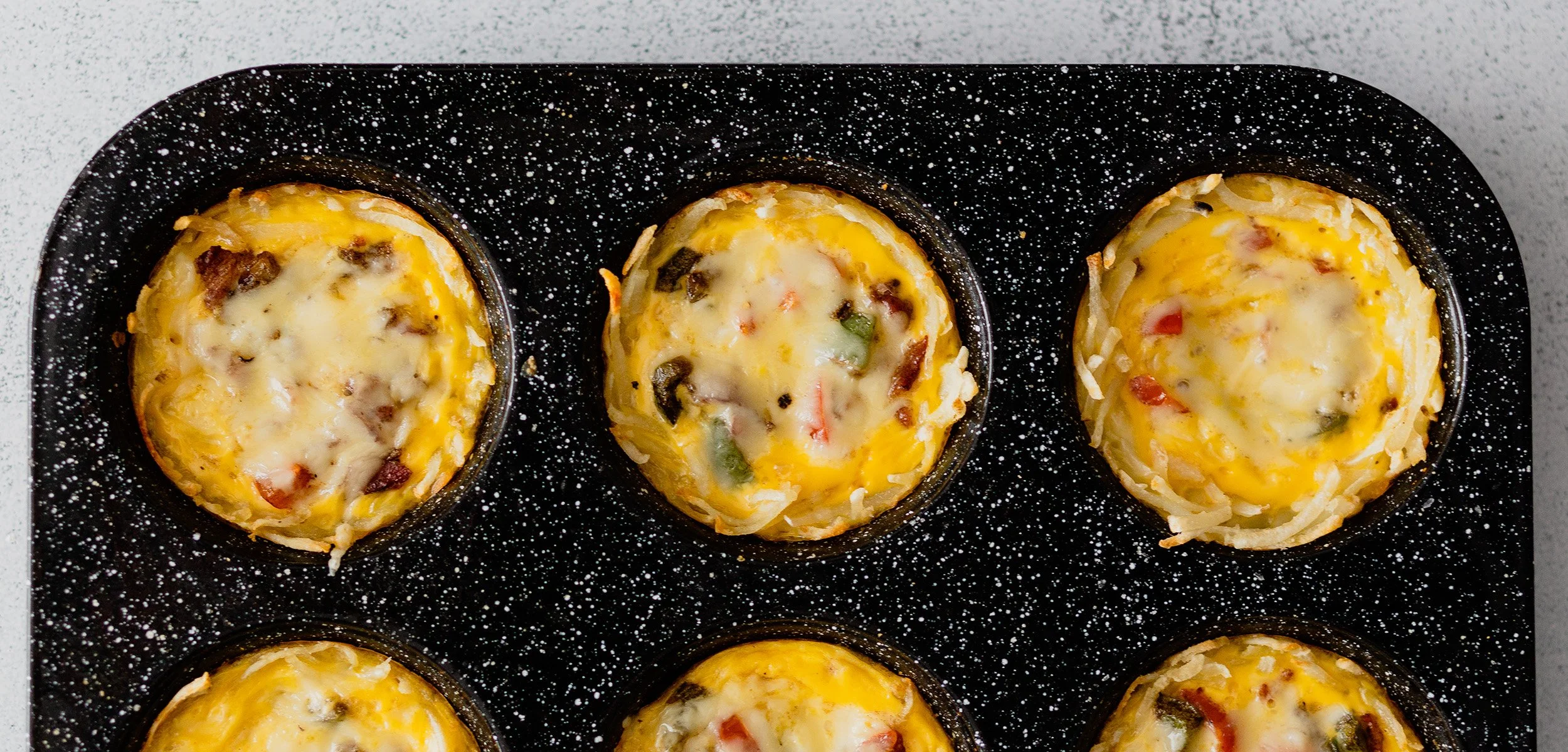 Mini Hash Brown Quiche Cups — Half & Half Magazine