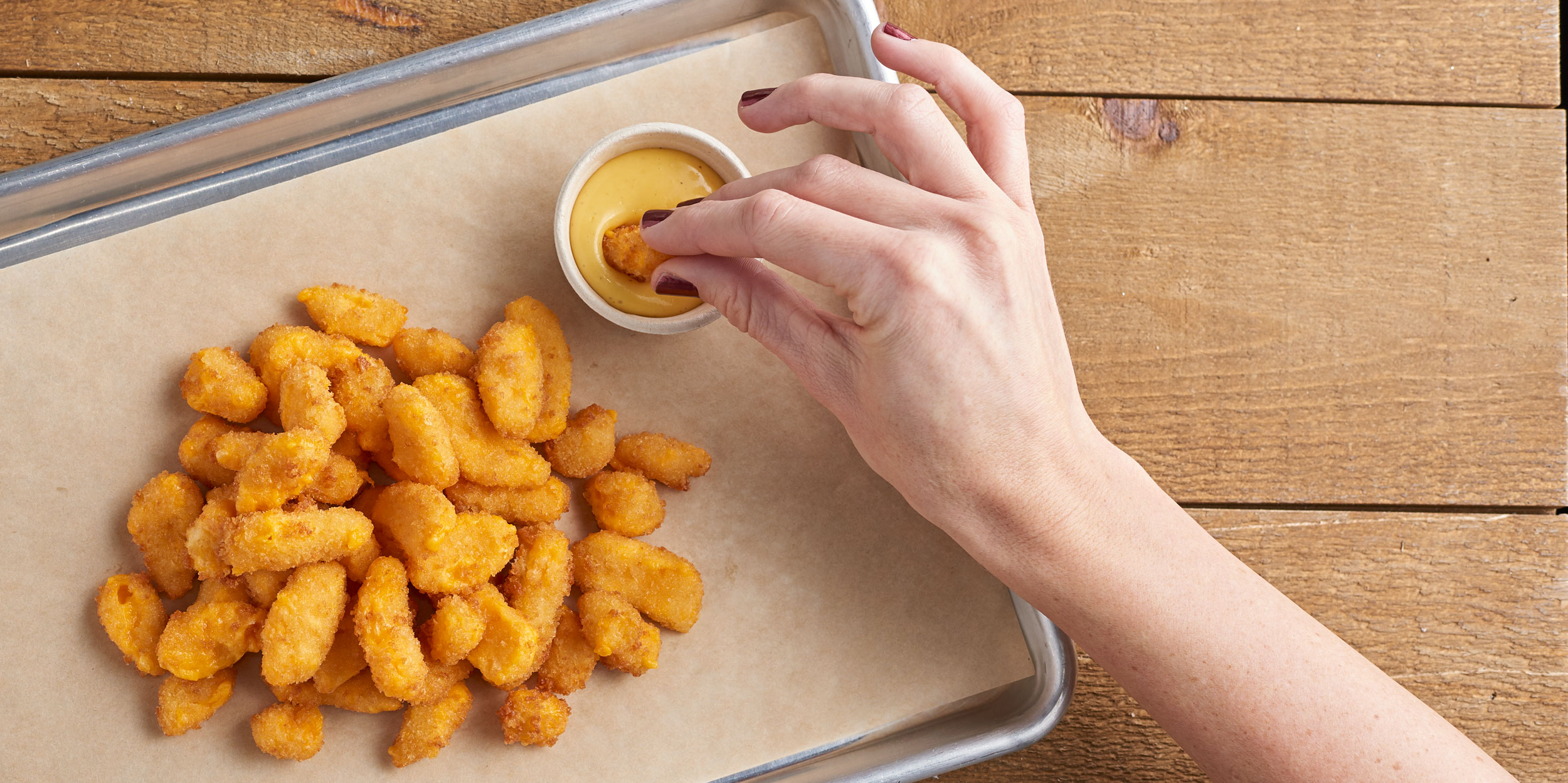 Fried Cheddar Cheese Curds — Half & Half Magazine