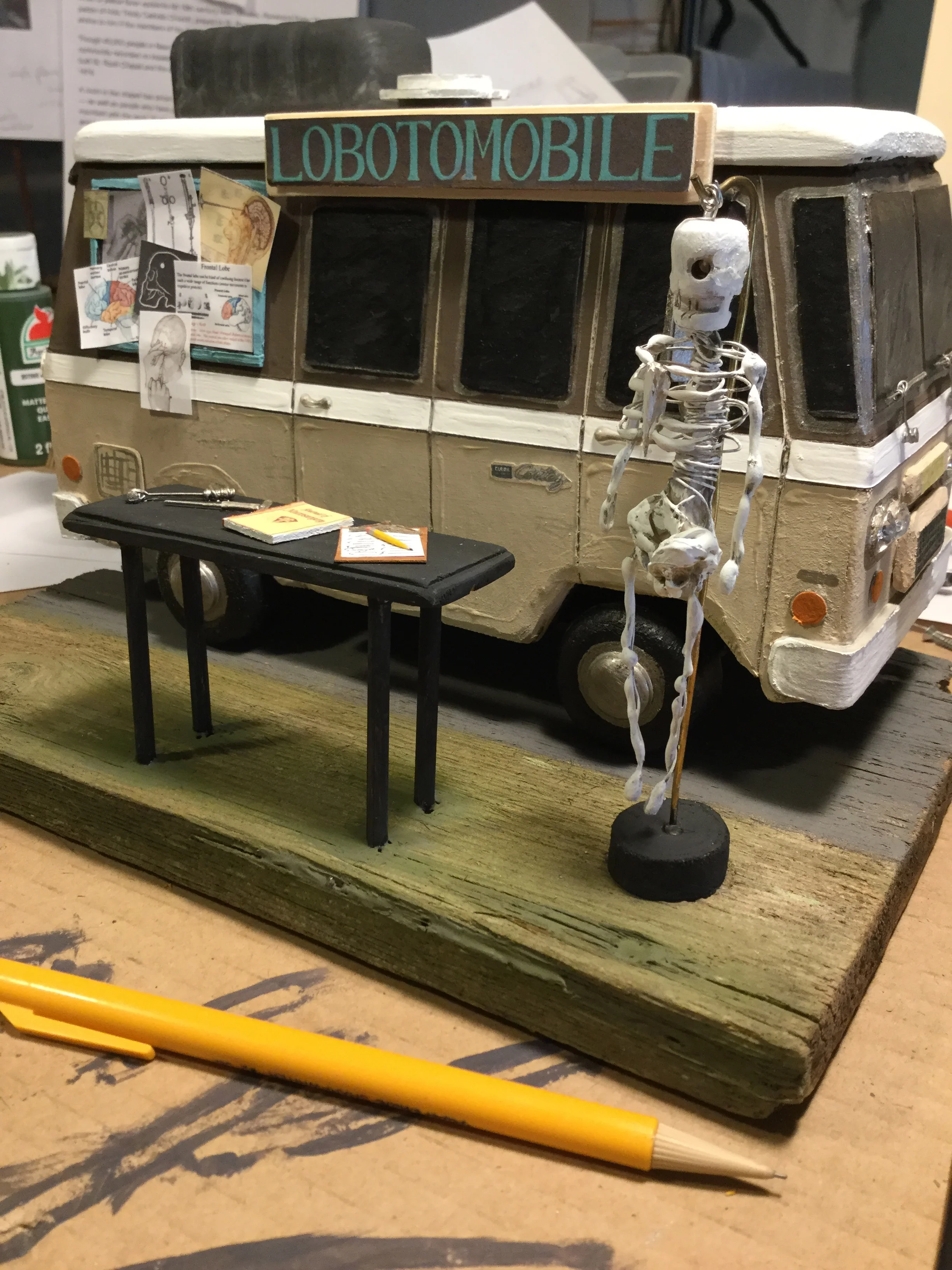 The Lobotomobile — History Bones