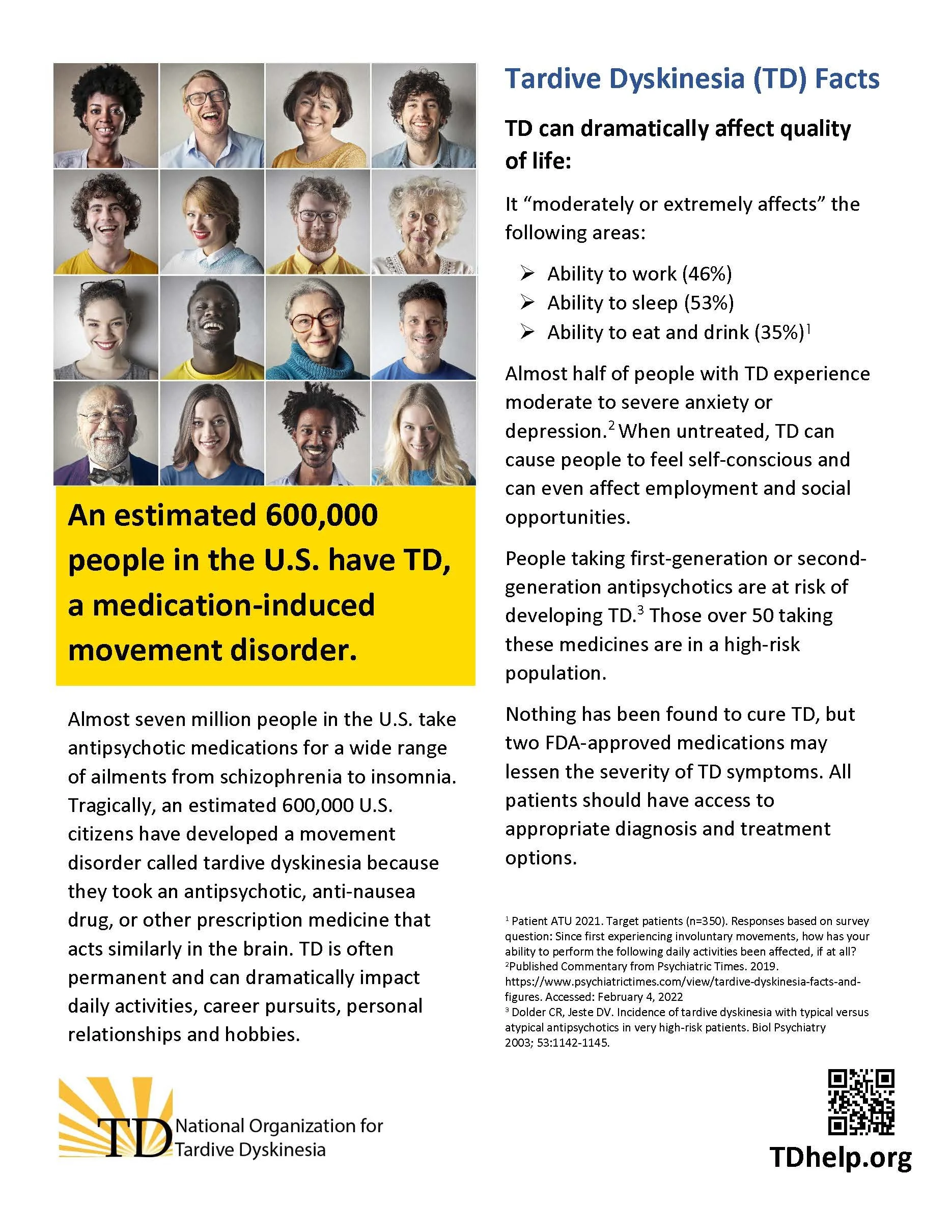 Tardive Dyskinesia Awareness Week — Movement Disorders Policy Coalition