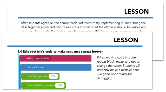 Coding for kids in school — Hopscotch