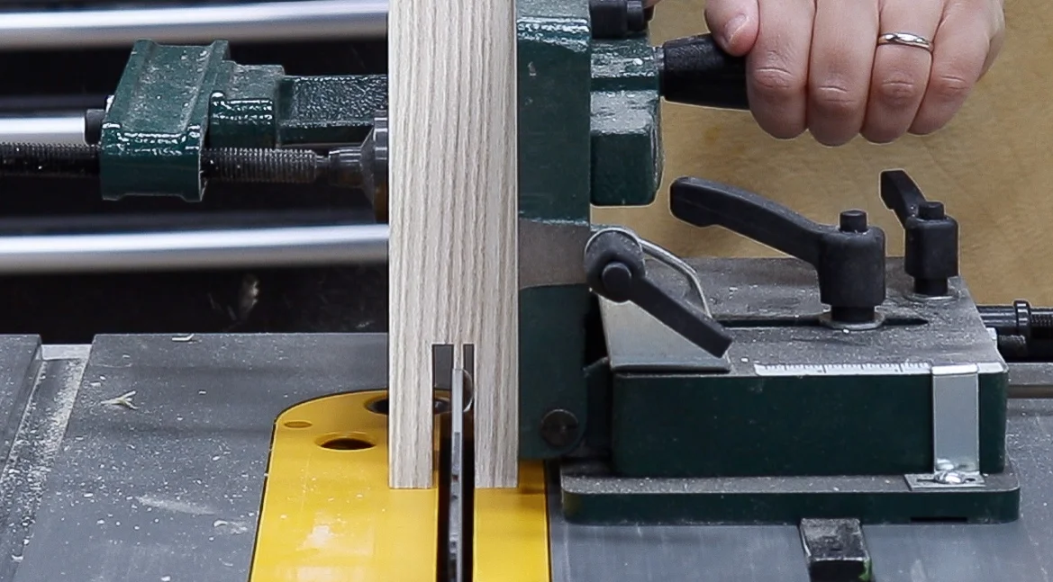 Angled Bridle Joint — 3x3 Custom