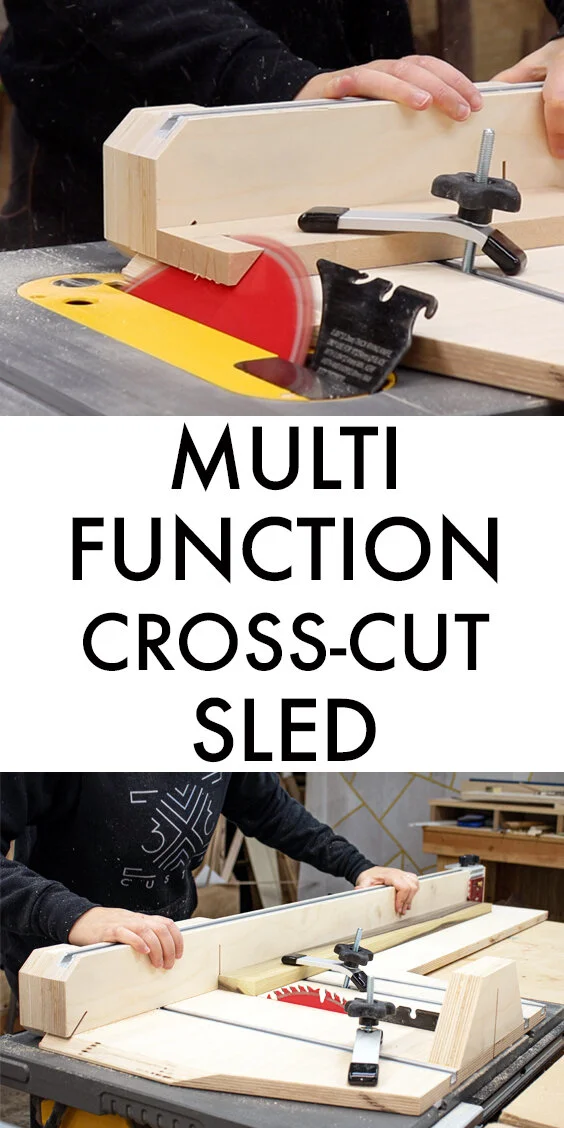 Multi Function Cross Cut Sled — 3x3 Custom