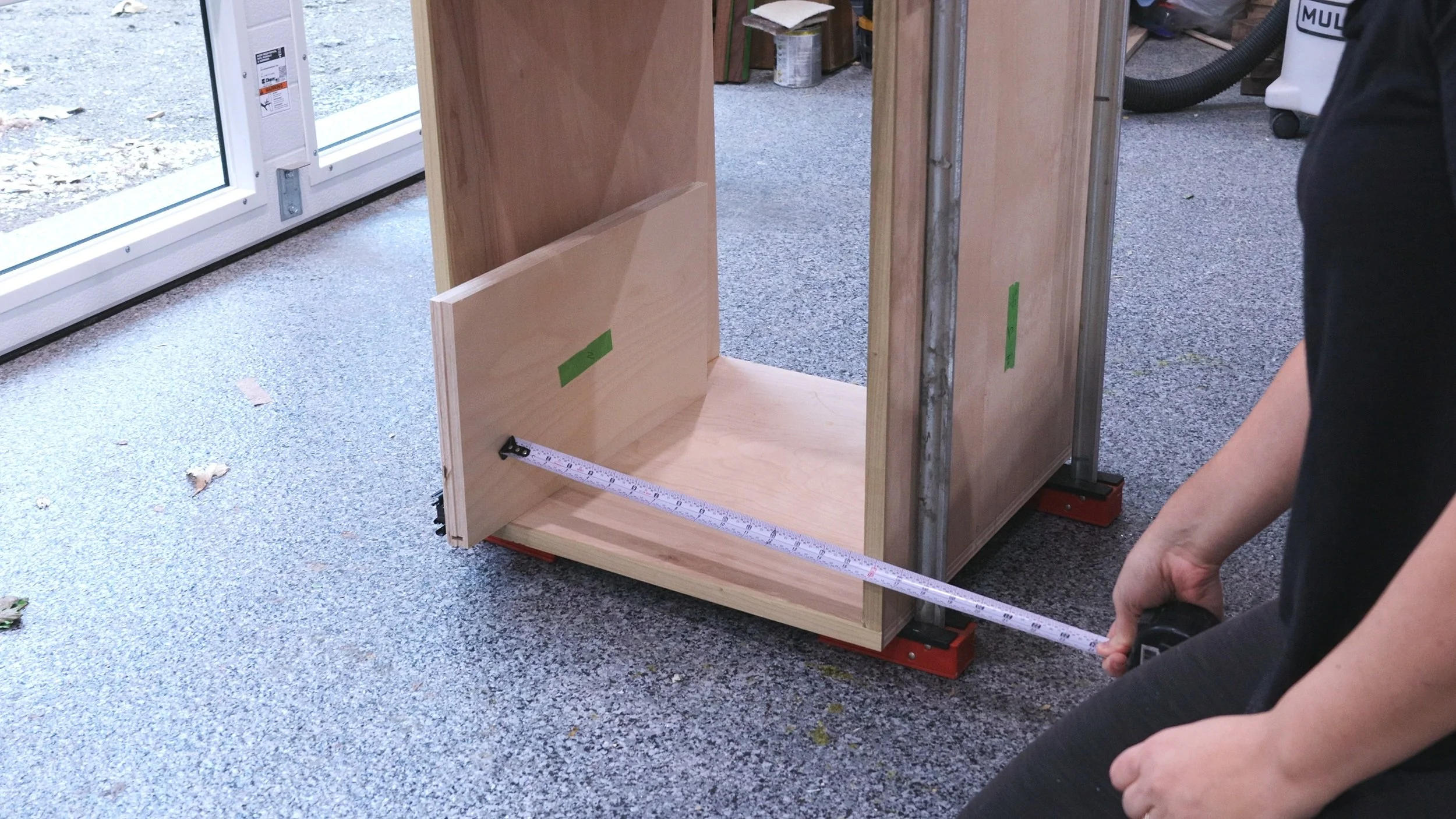 Rolling File Cabinet — 3x3 Custom