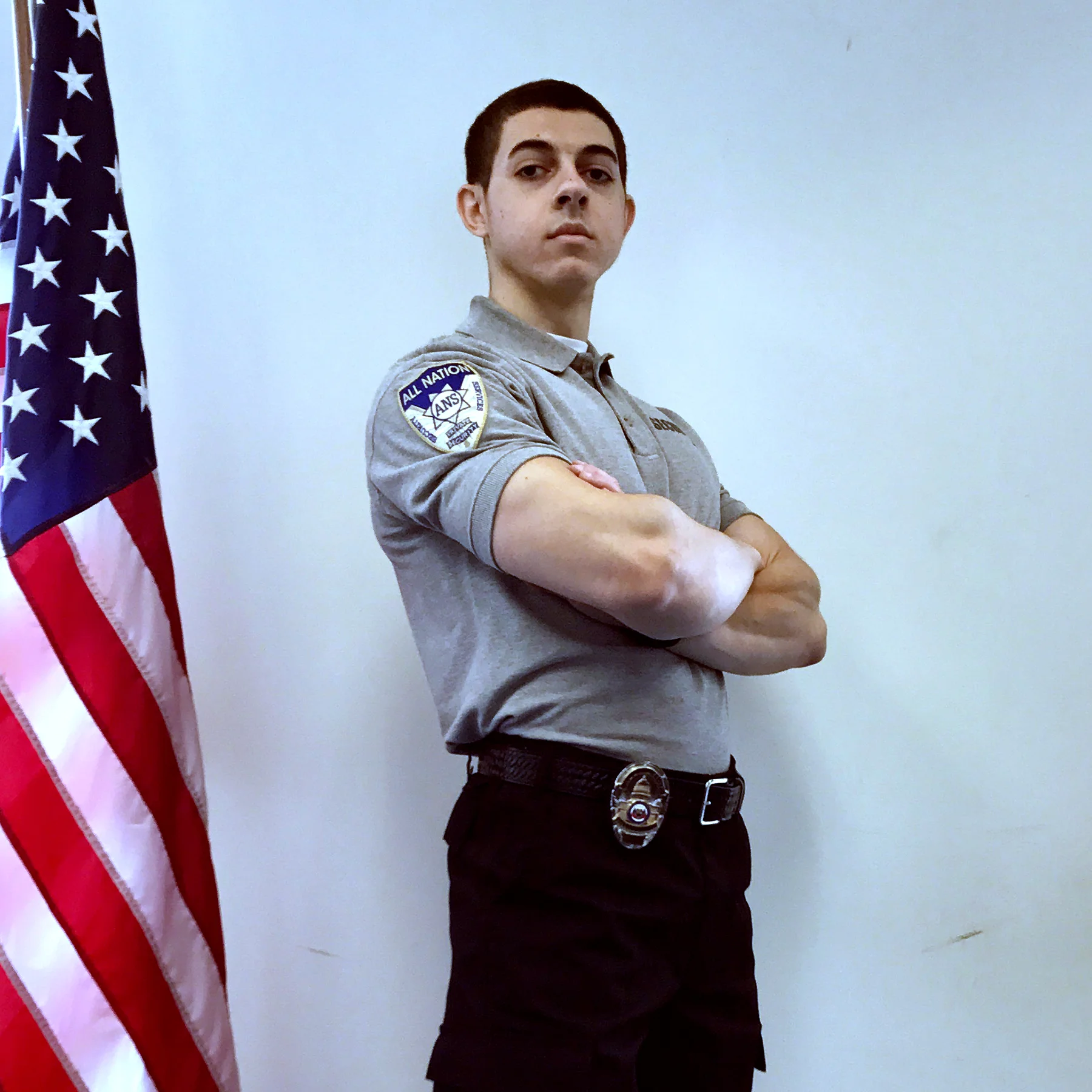 Security Guard Pants Grey