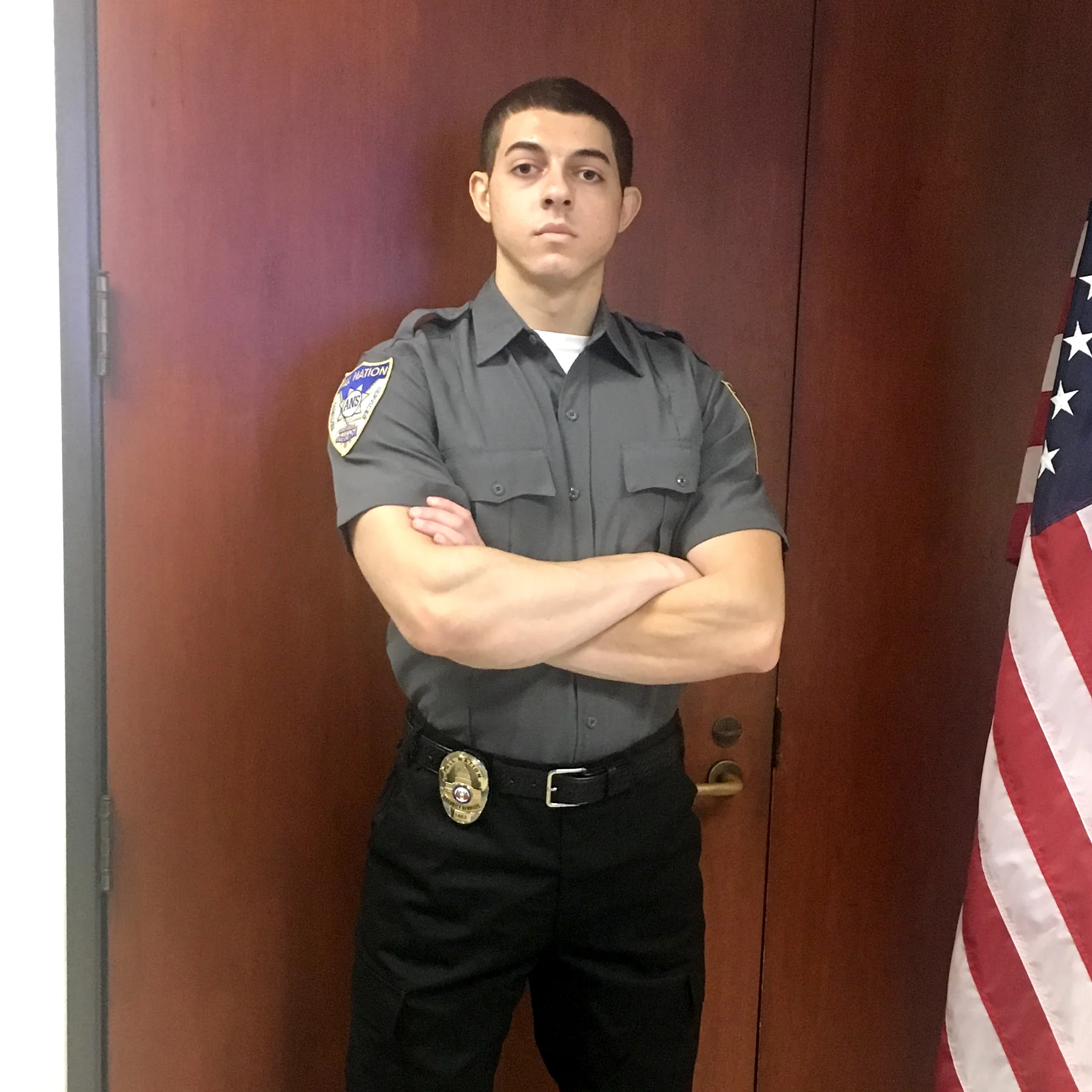 Security Guard Pants Grey