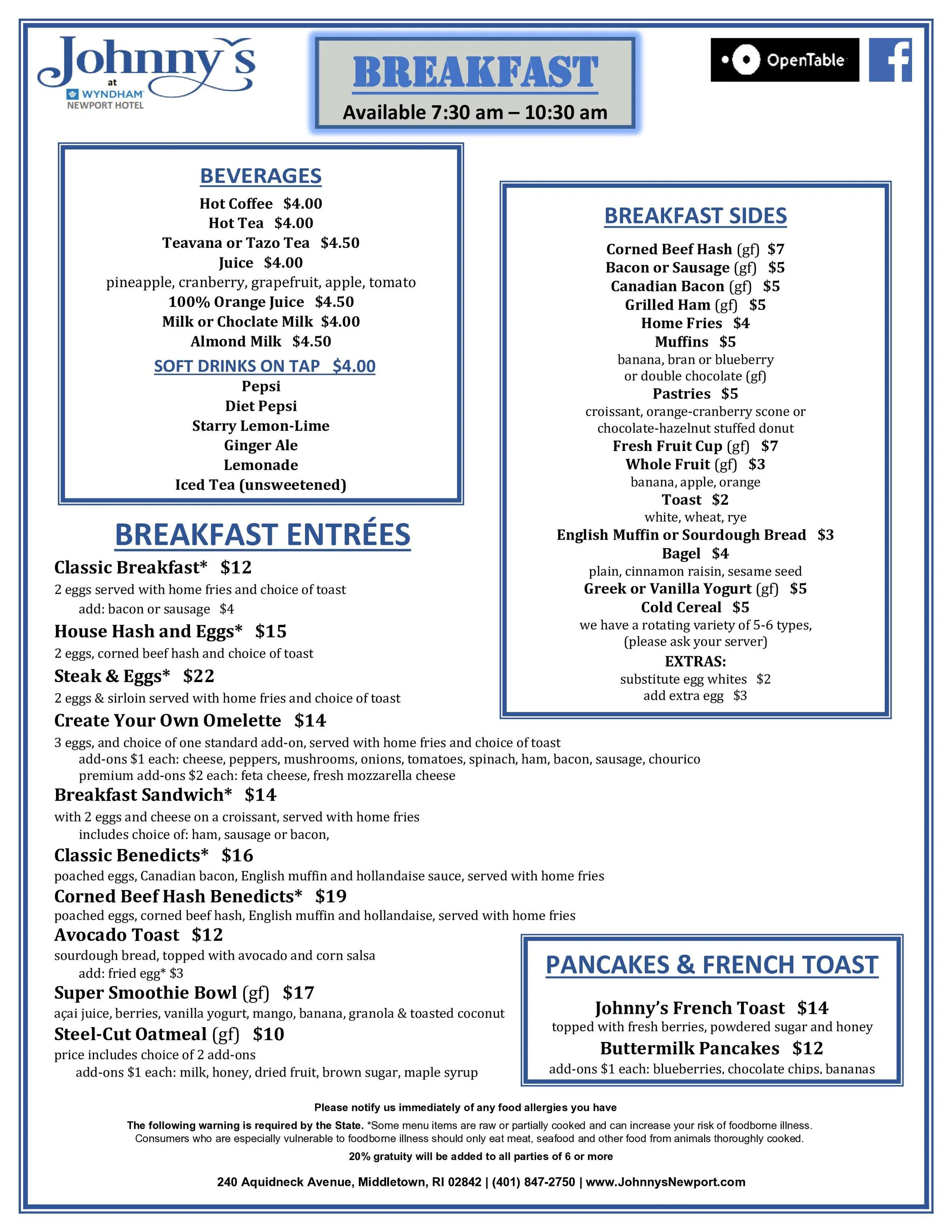 Johnny's Restaurant & Patio