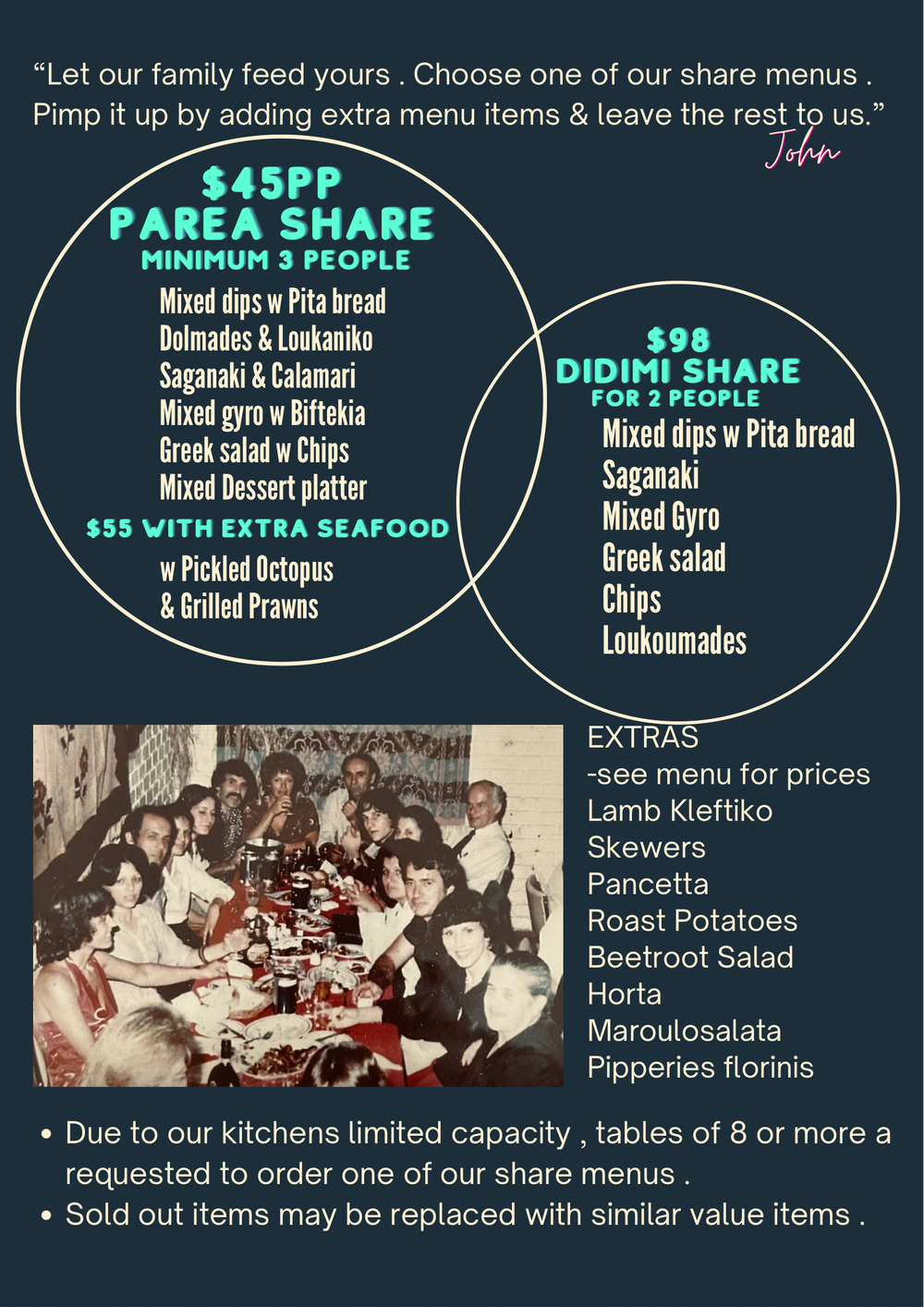 Menu — spitaki souvlaki