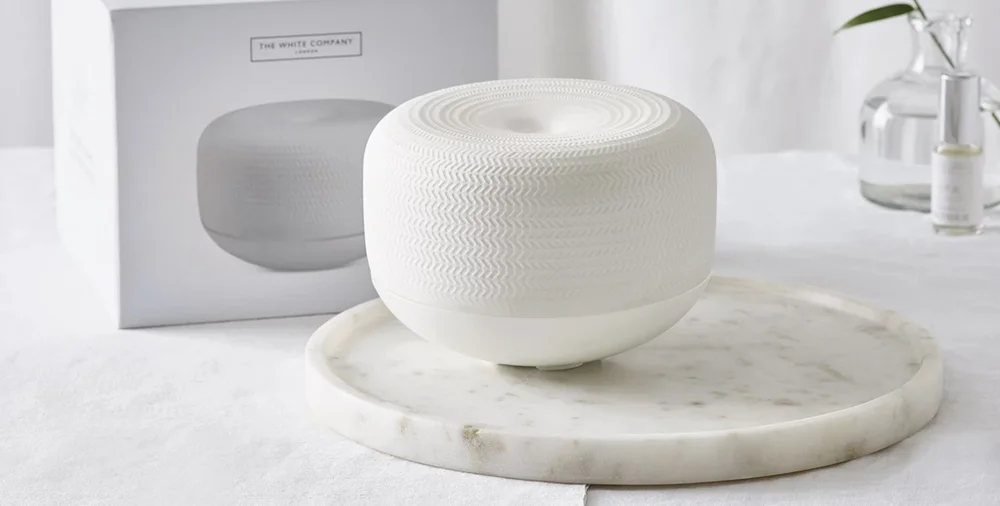 The White Company Textured Ceramic Electronic Diffuser — Beauty Bible