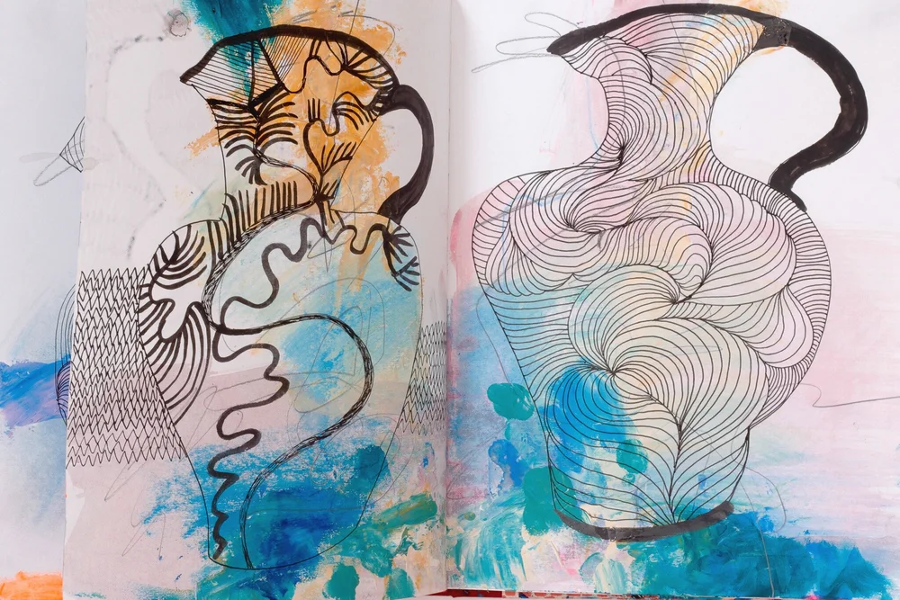 All my sketchbooks: evidence of showing up — HELEN WELLS ARTIST