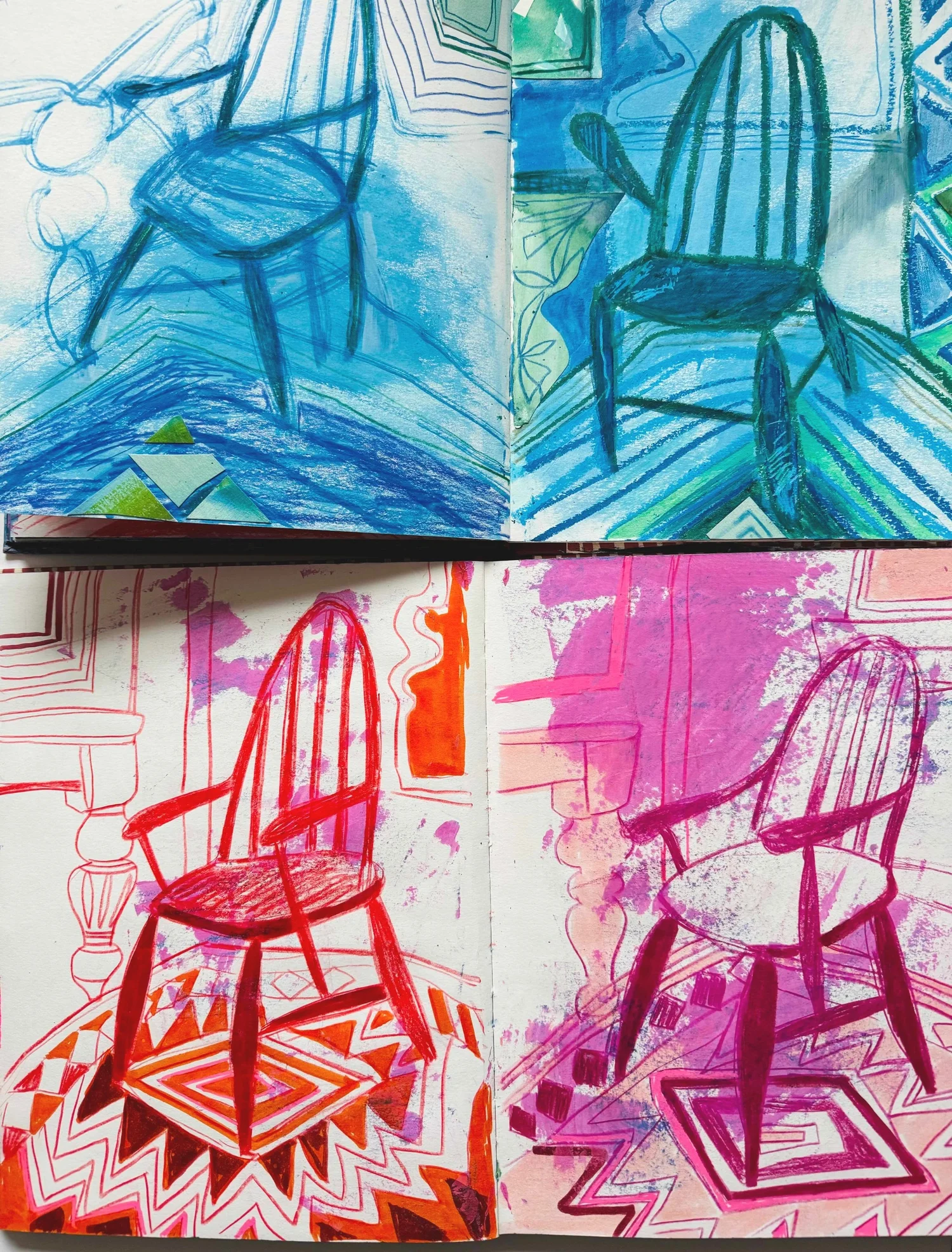 MIXED MEDIA SKETCHBOOK CLASS — HELEN WELLS ARTIST