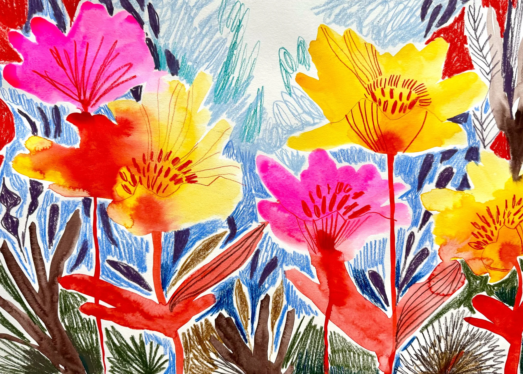 NATURE AND NURTURE CLASS — HELEN WELLS ARTIST