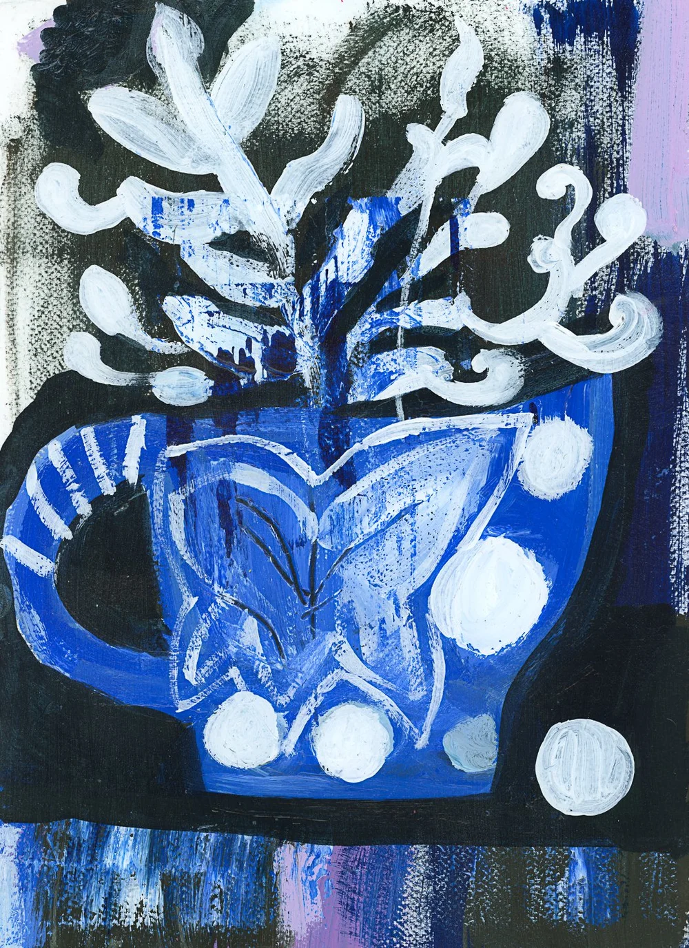 A new collection of colourful works on paper inspired by vases and ...