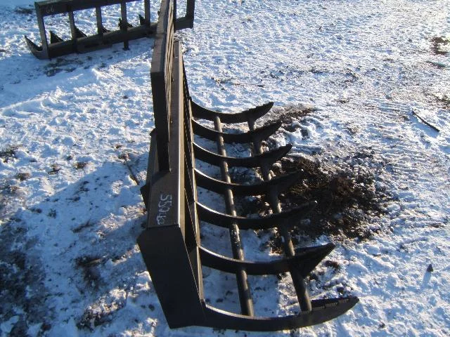 # 8880 - 66" Root Rake Skid Steer/ Compact Tractor Quick Couples ...