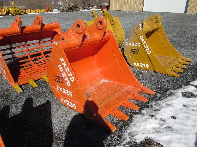 #2907- New 48" SEC Tooth Bucket Hitachi EX220, Komatsu PC300, John ...