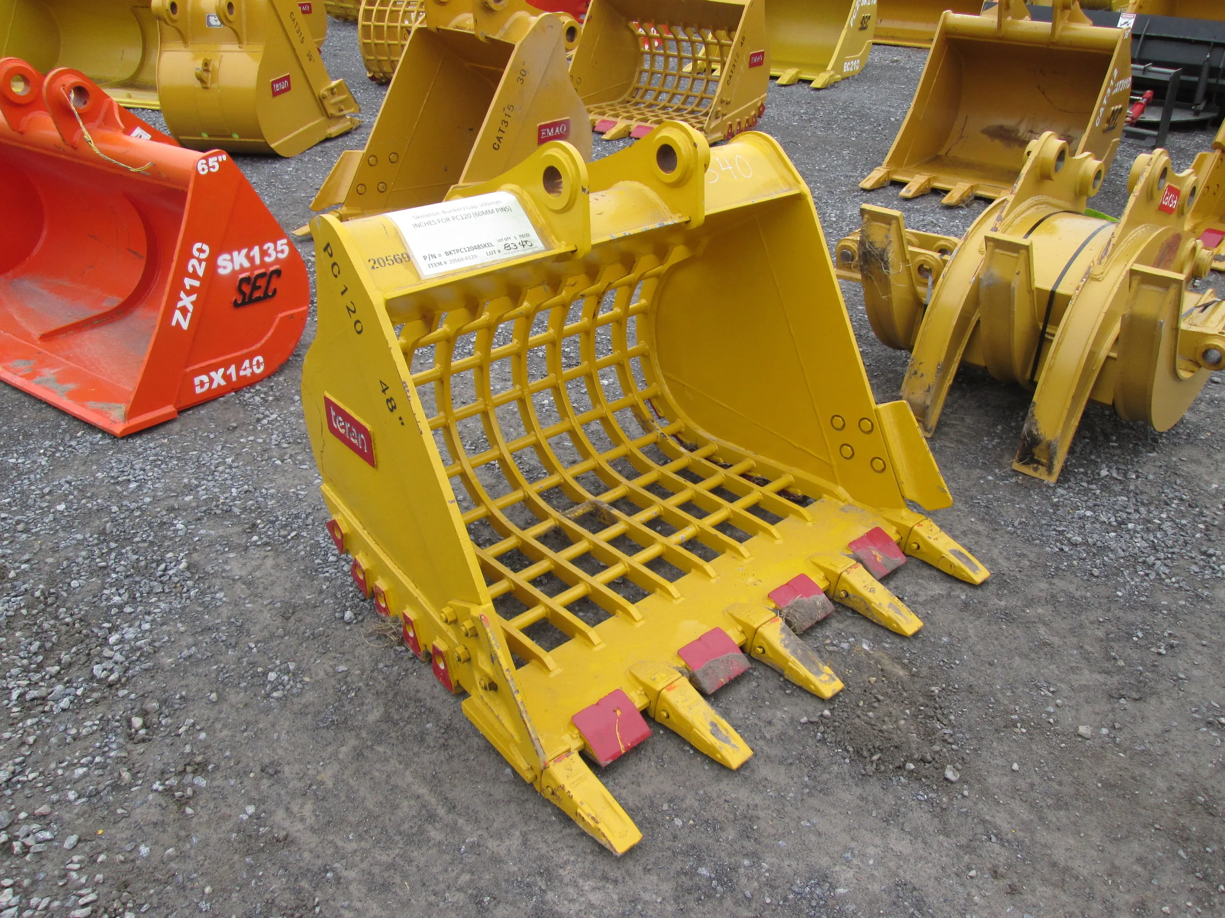 Skeleton Tooth Buckets — Carroll Equipment - Syracuse's Best Place For ...