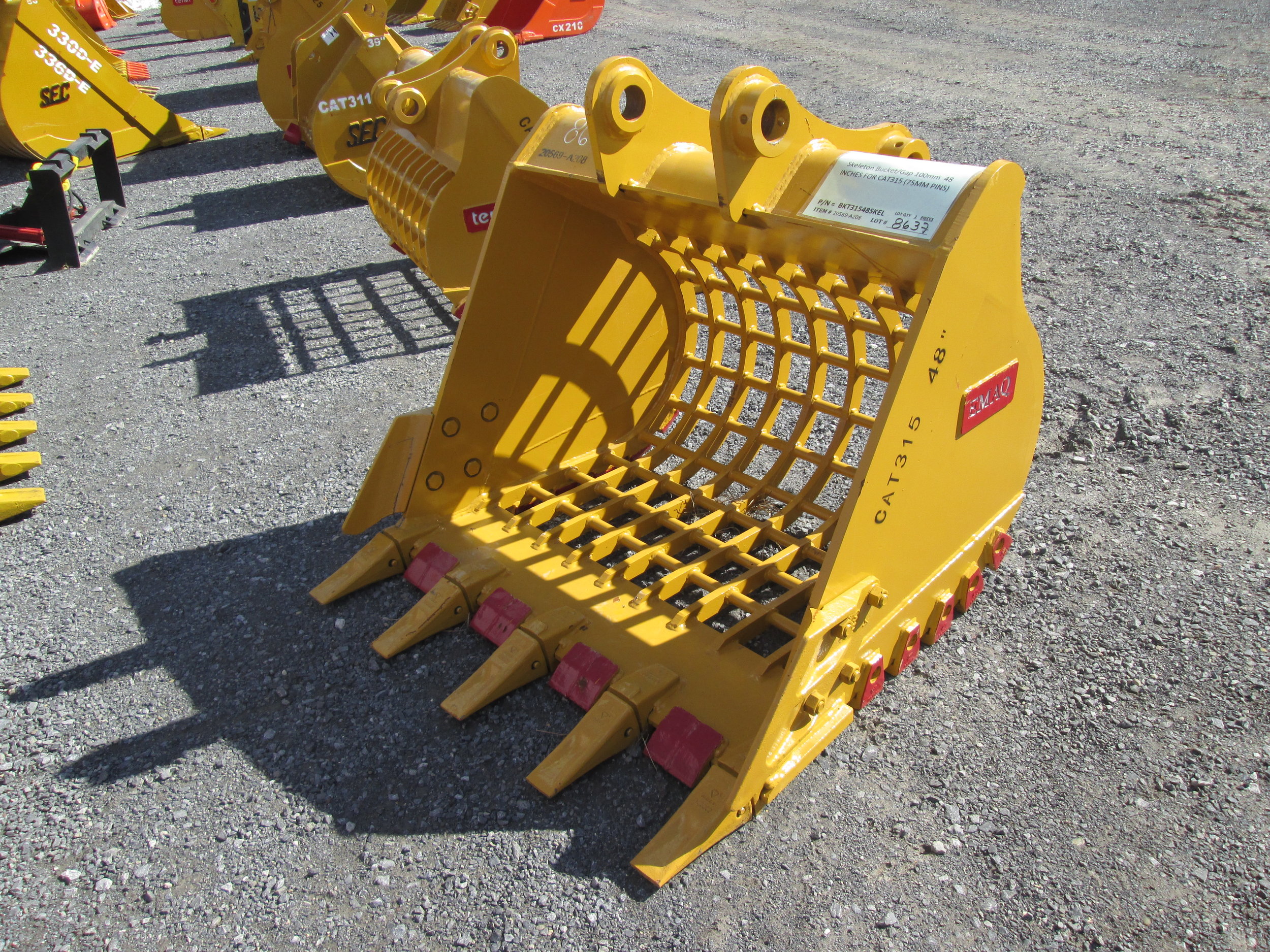 Skeleton Tooth Buckets — Carroll Equipment - Syracuse's Best Place For ...