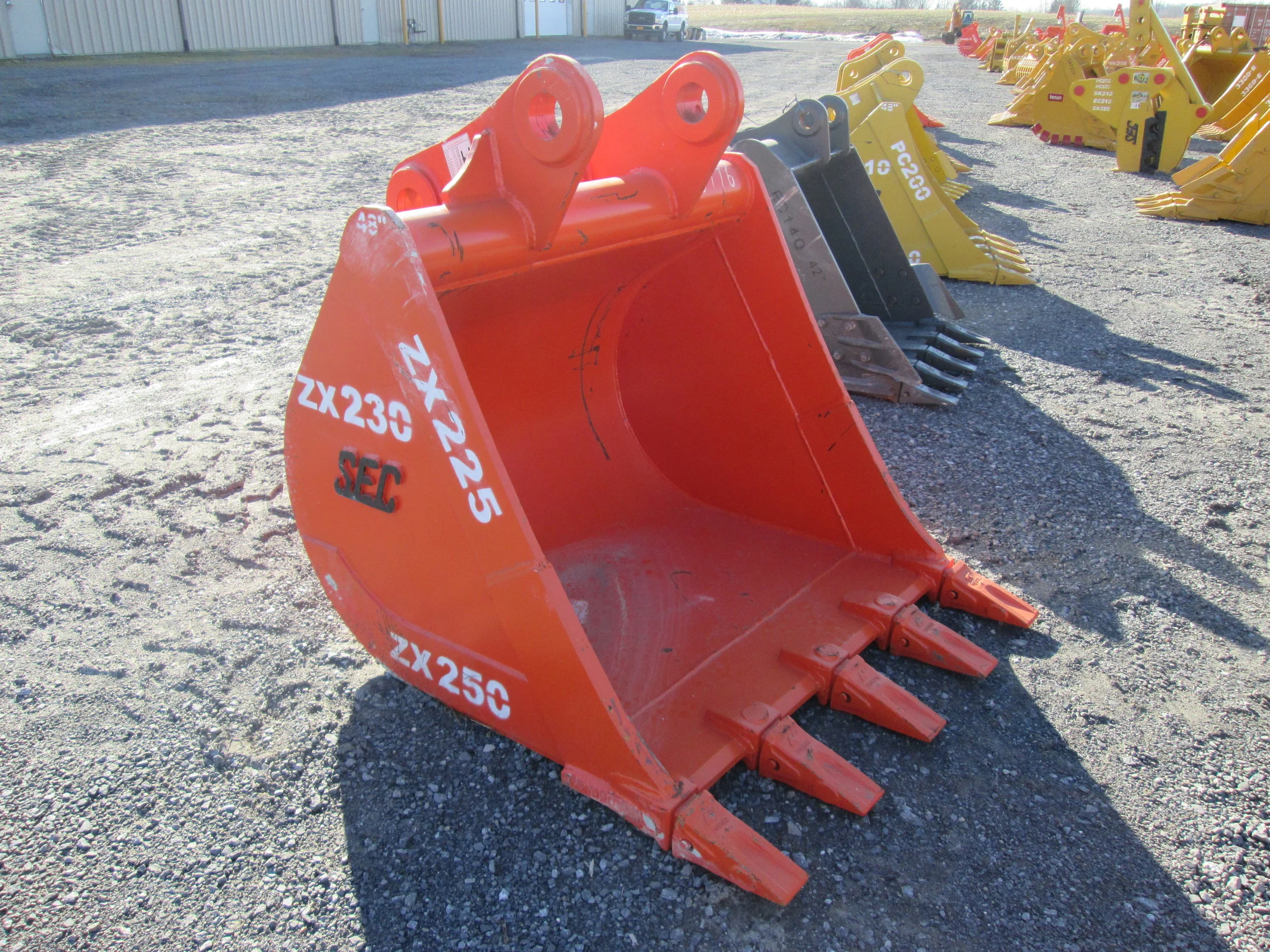 #7850- 48" NEW SEC Tooth Bucket Hitachi EX220, Komatsu PC300, John ...