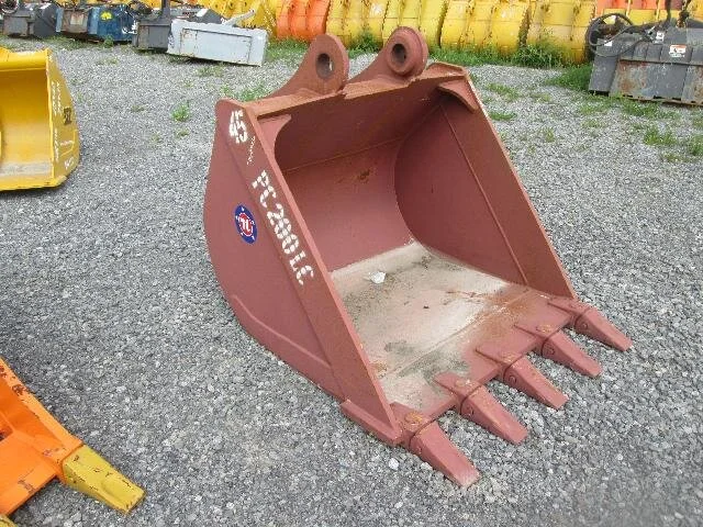#6286- 45" New TL Tooth Bucket Komatsu PC220, Kobelco SK200, CAT 320 ...