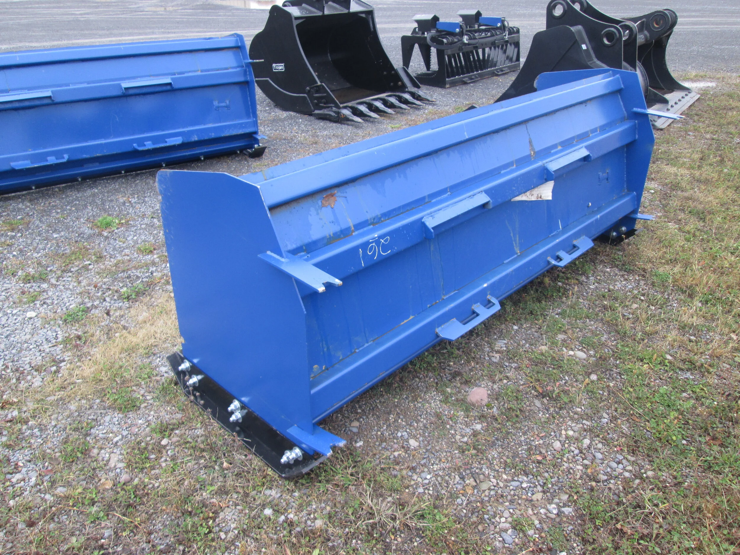 Backhoe Snow Push Blade — Carroll Equipment - CNY'S Best Place For ...
