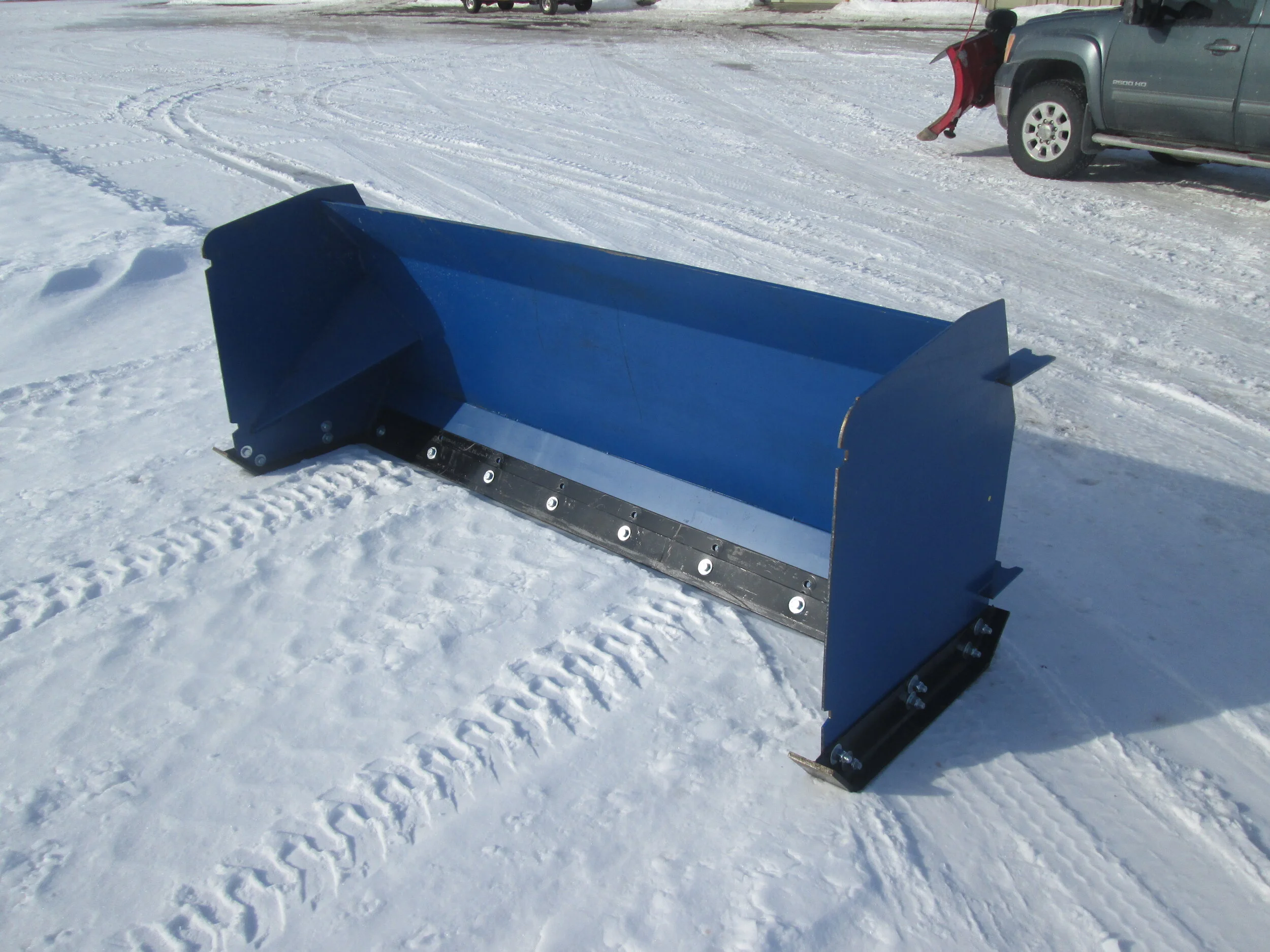 Skid Steer Snow Push Blades — Carroll Equipment - CNY'S Best Place For ...