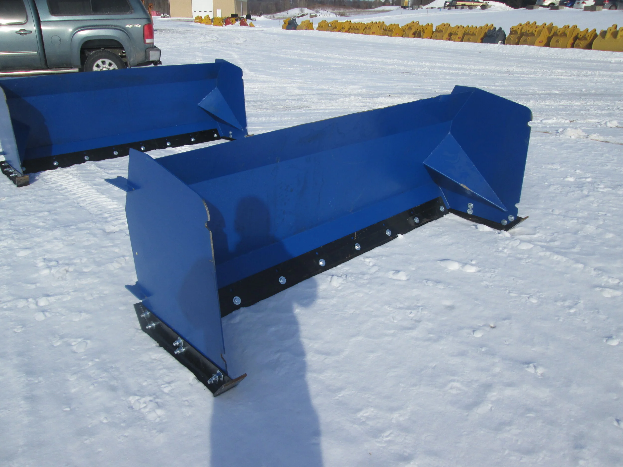 Skid Steer Snow Push Blades — Carroll Equipment - CNY'S Best Place For ...