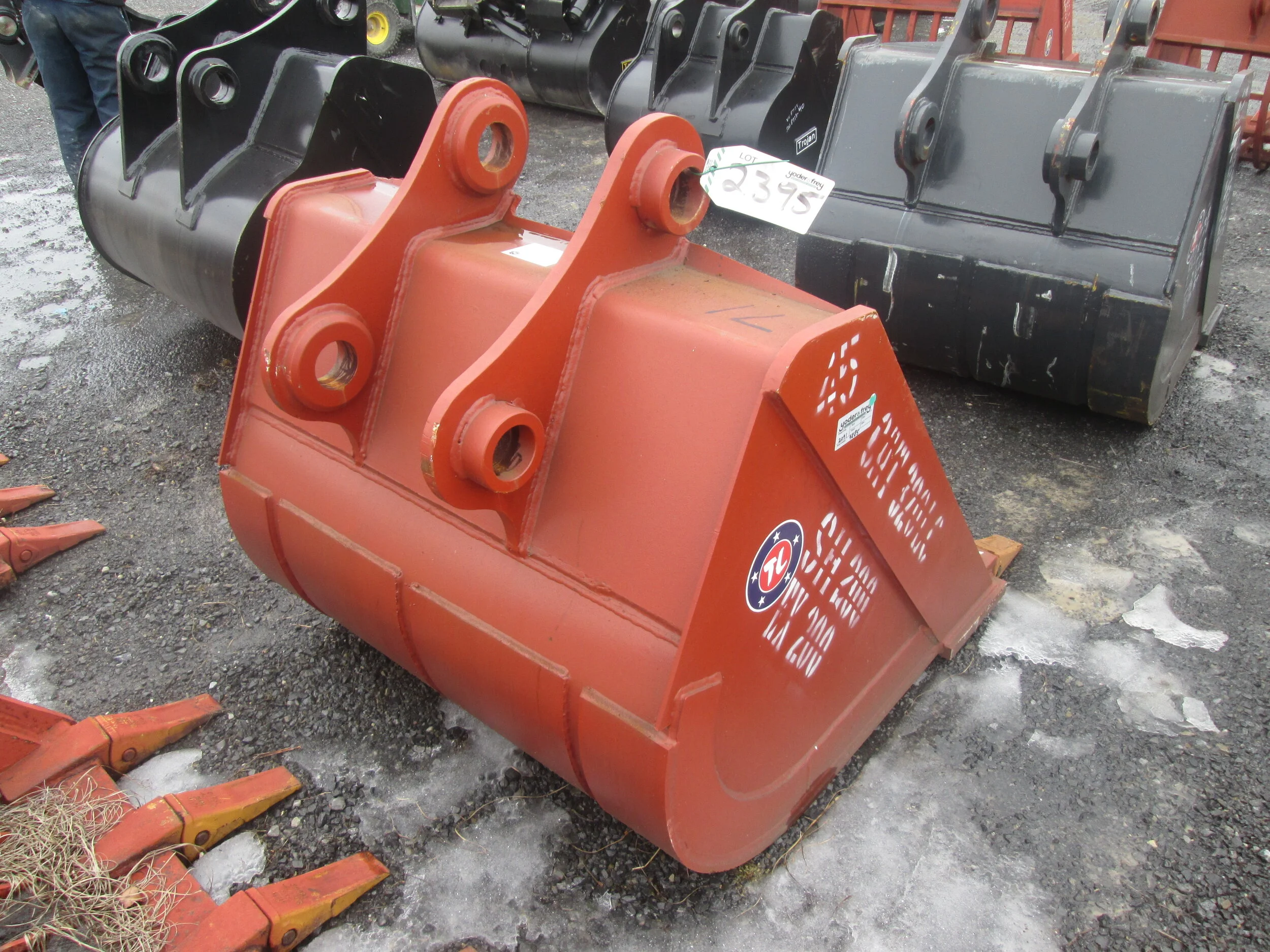 #9885- 45" New TL Tooth Bucket CAT320, Hitachi EX200, John Deere JD200 ...