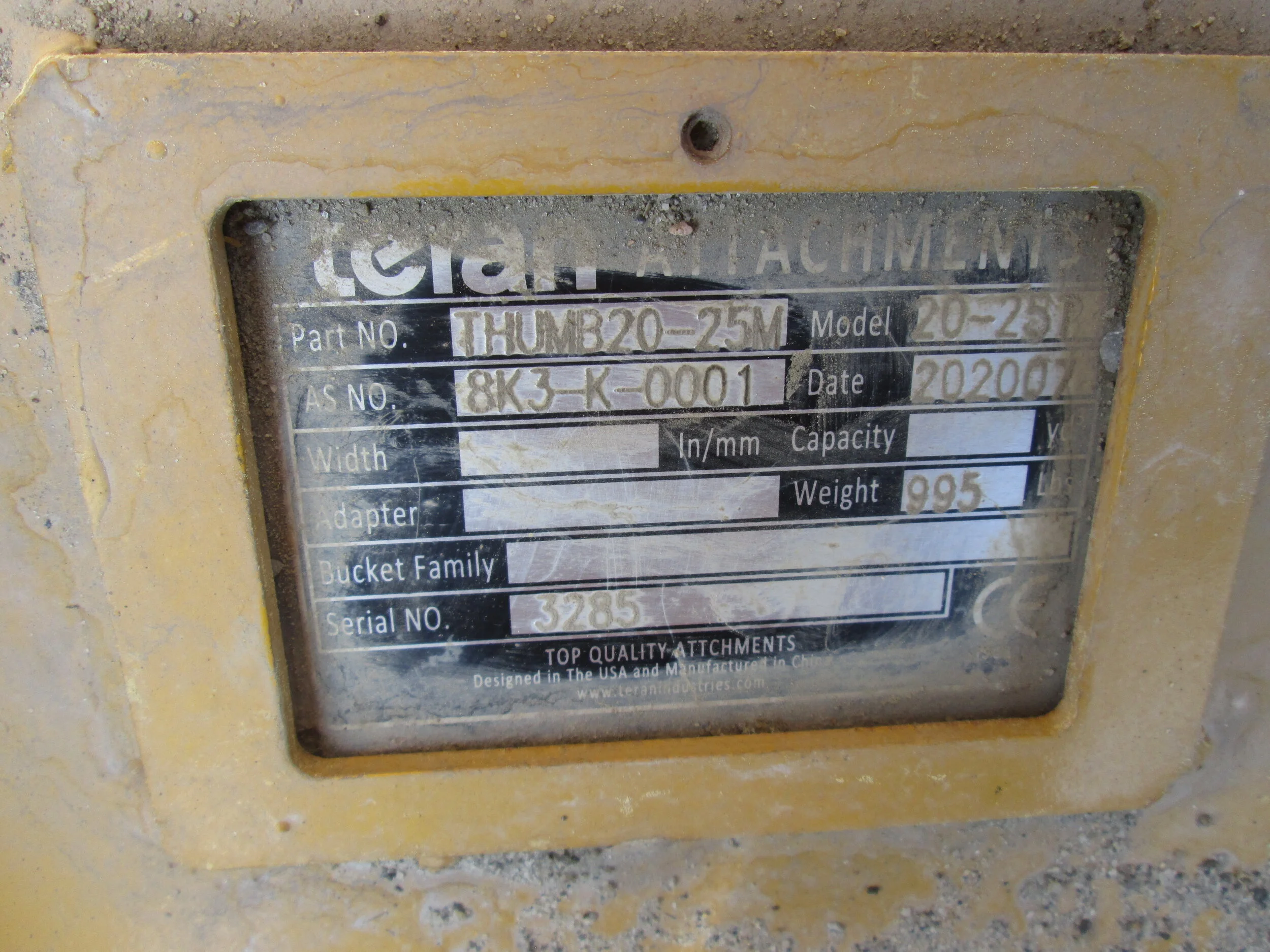 #3285- EMAQ 5600 4 Finger Adjustable Manual Thumb for Machine - REGULAR ...