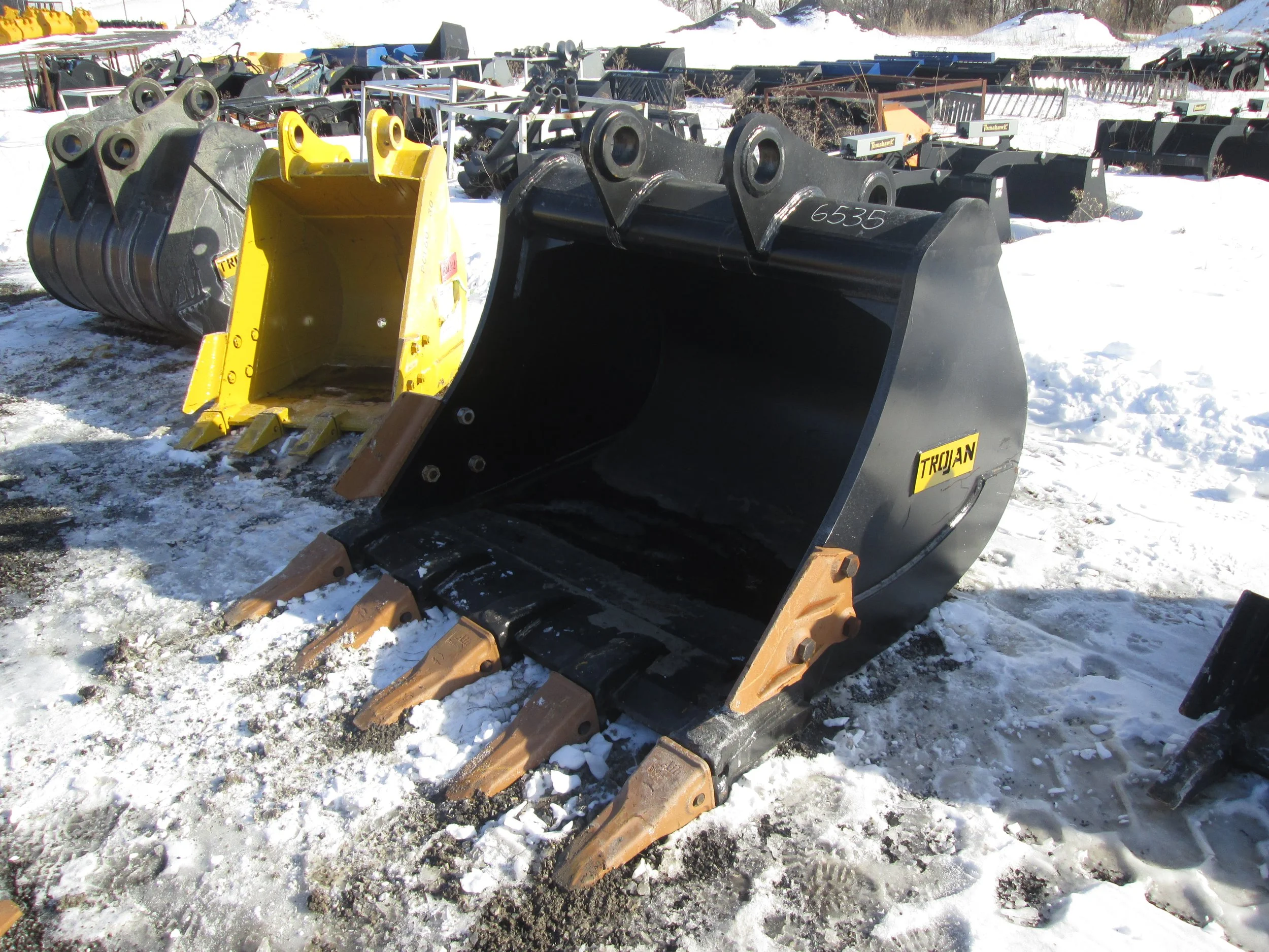 #6535- 54" New DE/ Trojan Tooth Bucket CAT330D, 330DL, 336, 336D ...