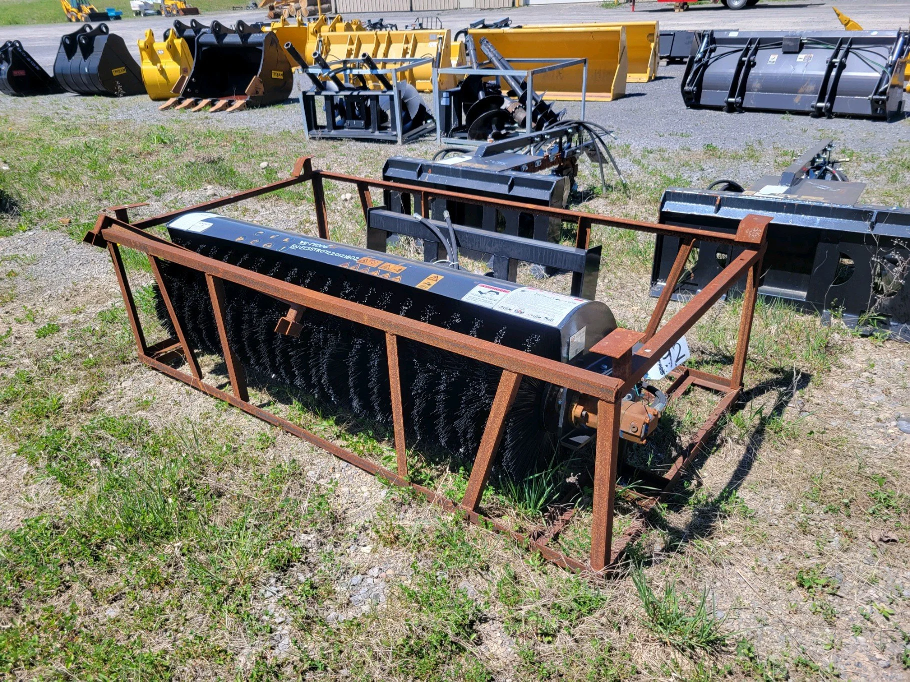 Skid Steer Hydraulic Sweepers — Carroll Equipment - CNY'S Best Place ...