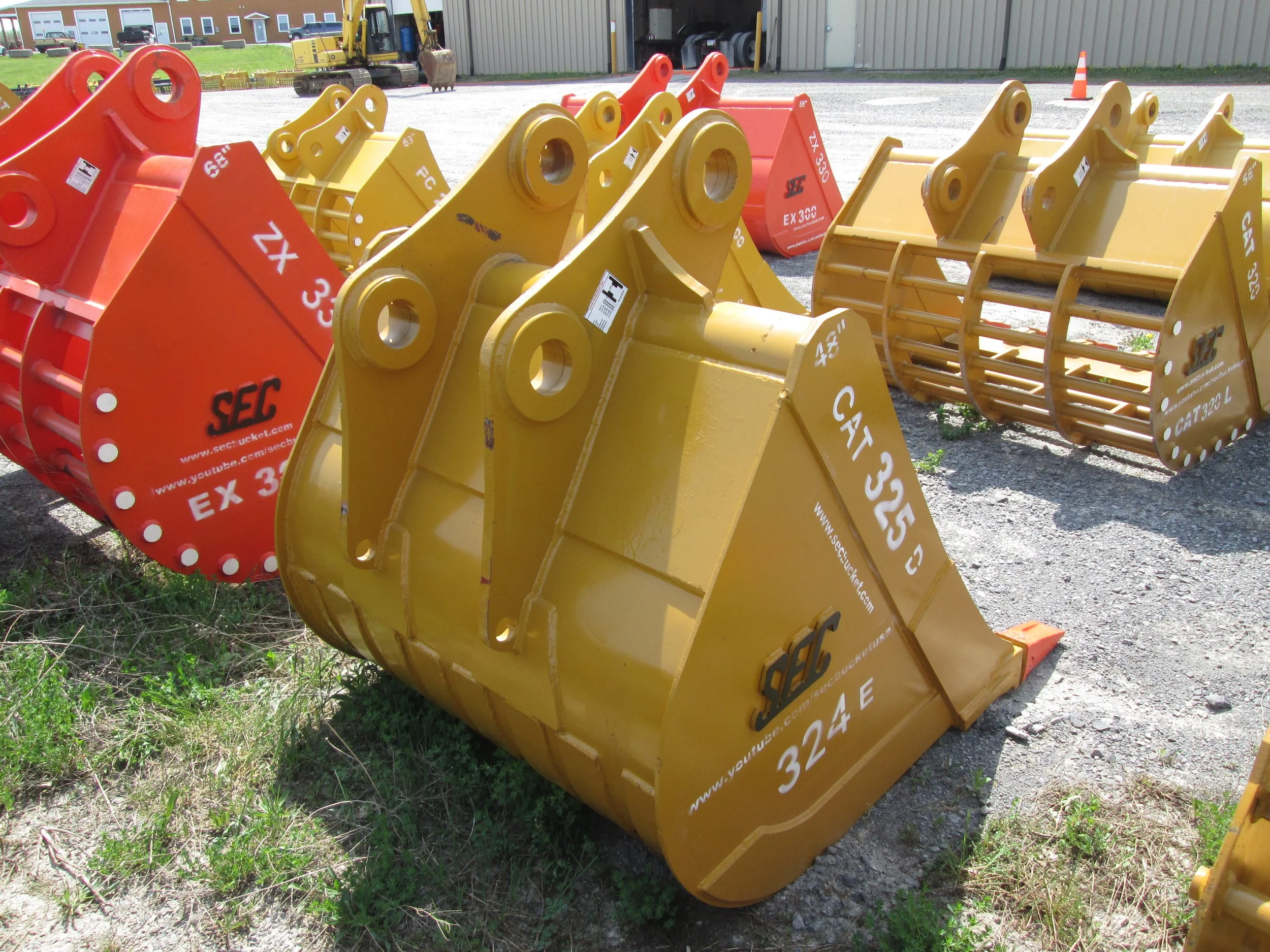 #9563- 48" NEW SEC Tooth Bucket CAT325D, Kobelco SK220, Komatsu PC300 ...