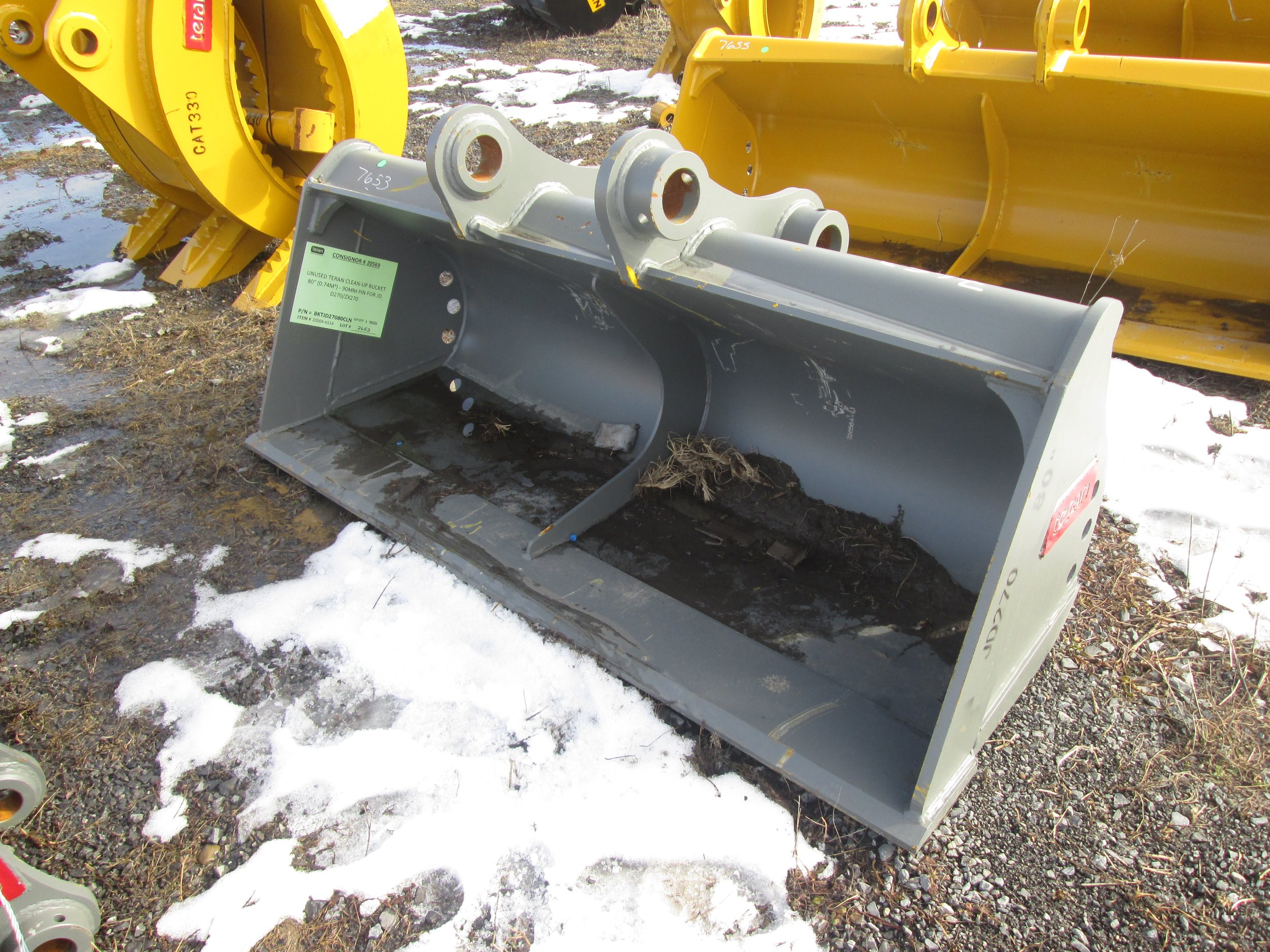 # 5190 - New 80” Teran Ditching Bucket John Deere 270 - REGULAR PRICE ...