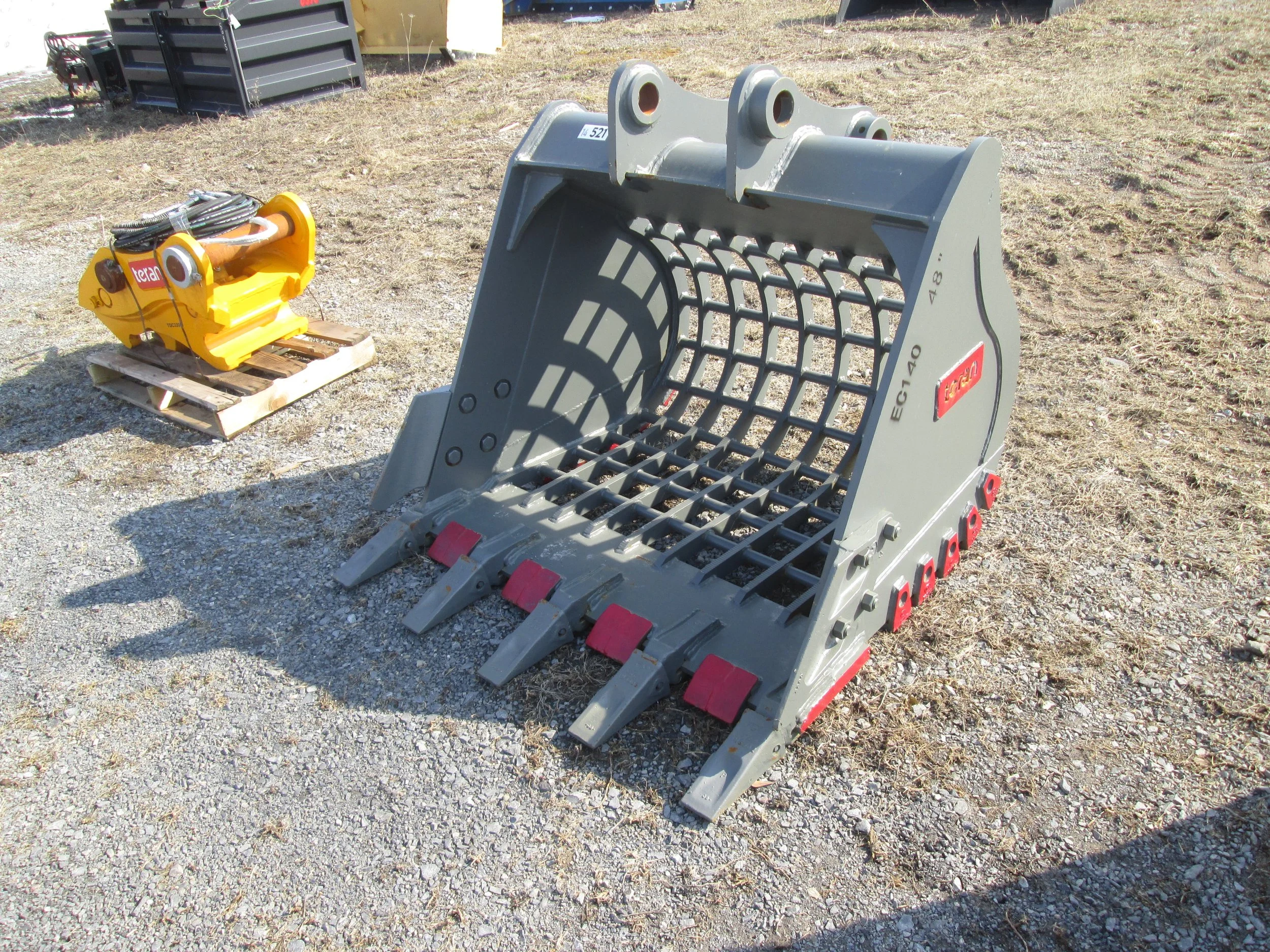 #5460- 48" NEW TERAN SKELETON TOOTH BUCKET VOLVO EC140 - REGULAR PRICE ...