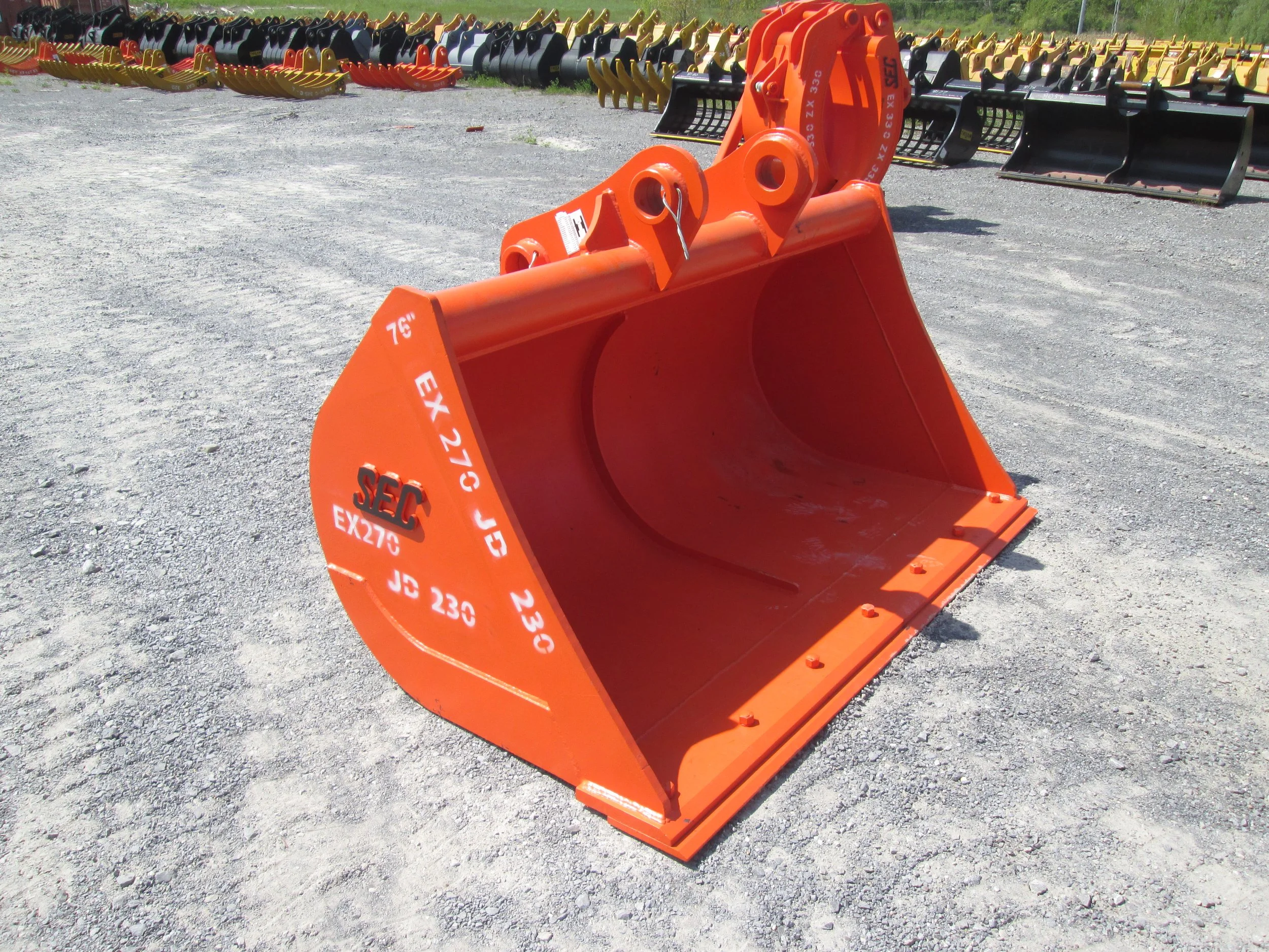 # 0121- 76" NEW SEC DITCHING BUCKET John Deere JD220, JD230, JD270 ...