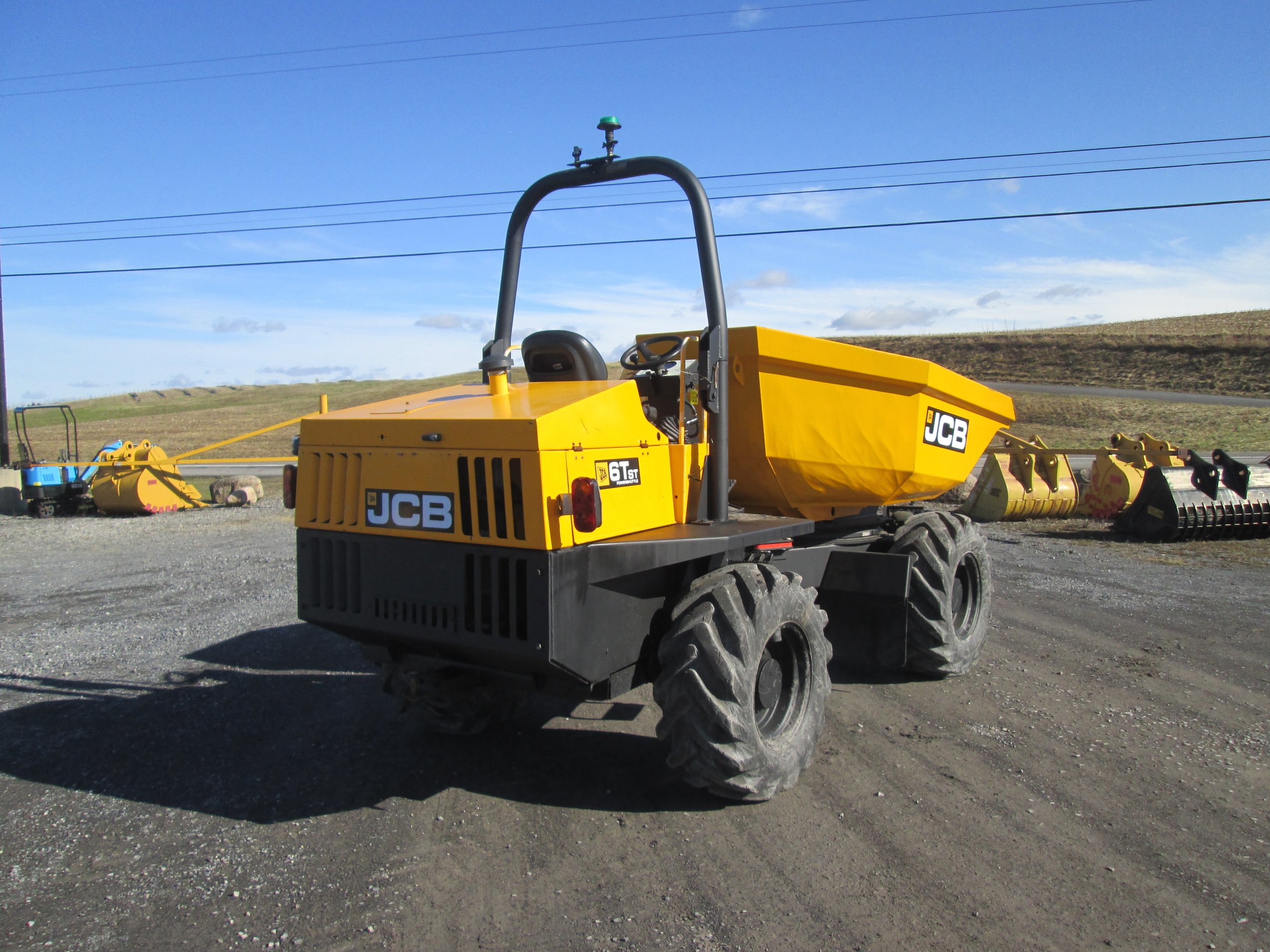 #8499 JCB 6TST 6 Ton Swivel Dumper — Carroll Equipment - CNY'S Best ...