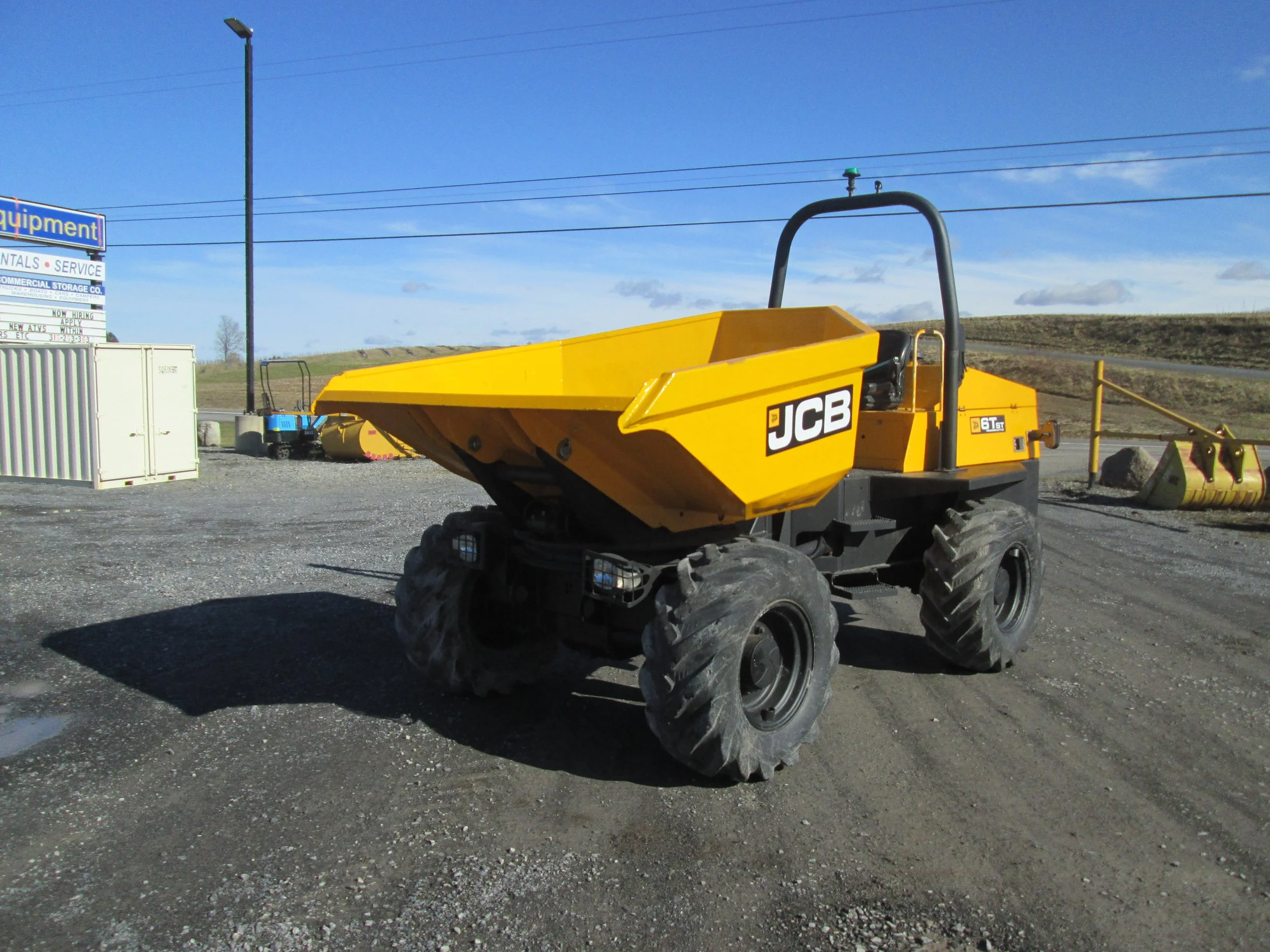 #8499 JCB 6TST 6 Ton Swivel Dumper — Carroll Equipment - CNY'S Best ...