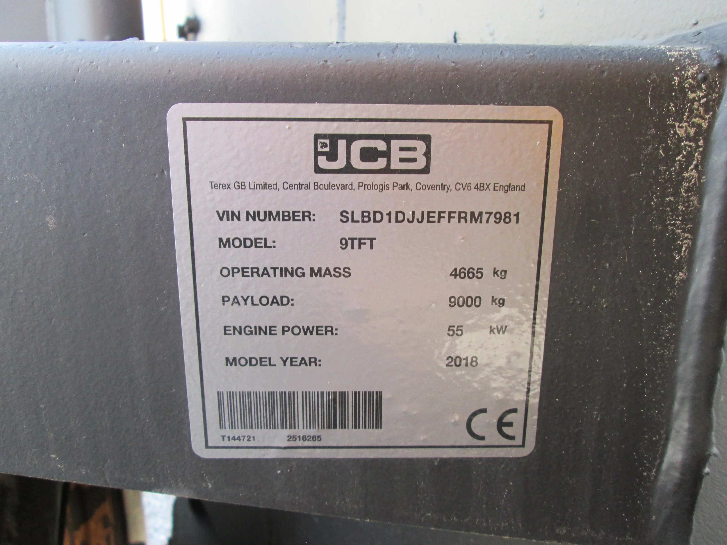 #7981 JCB 9TFT 9 Ton Dumper — Carroll Equipment - CNY'S Best Place For ...