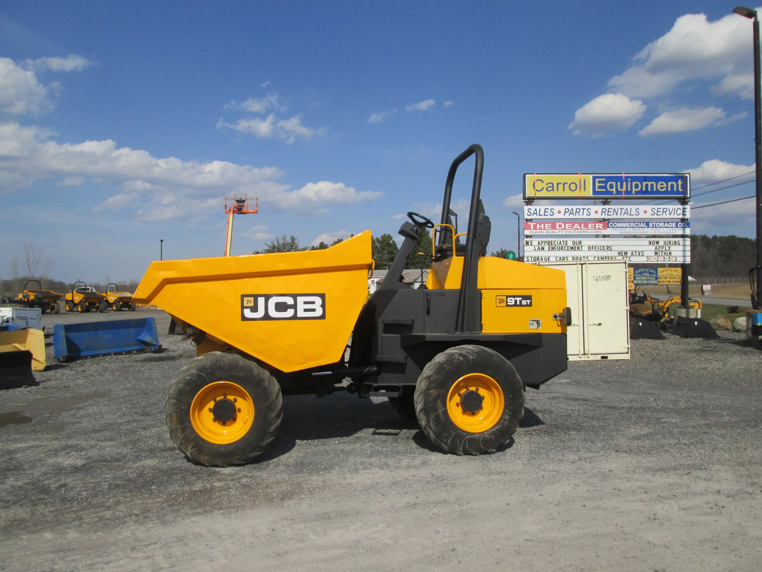 #7981 JCB 9TFT 9 Ton Dumper — Carroll Equipment - CNY'S Best Place For ...