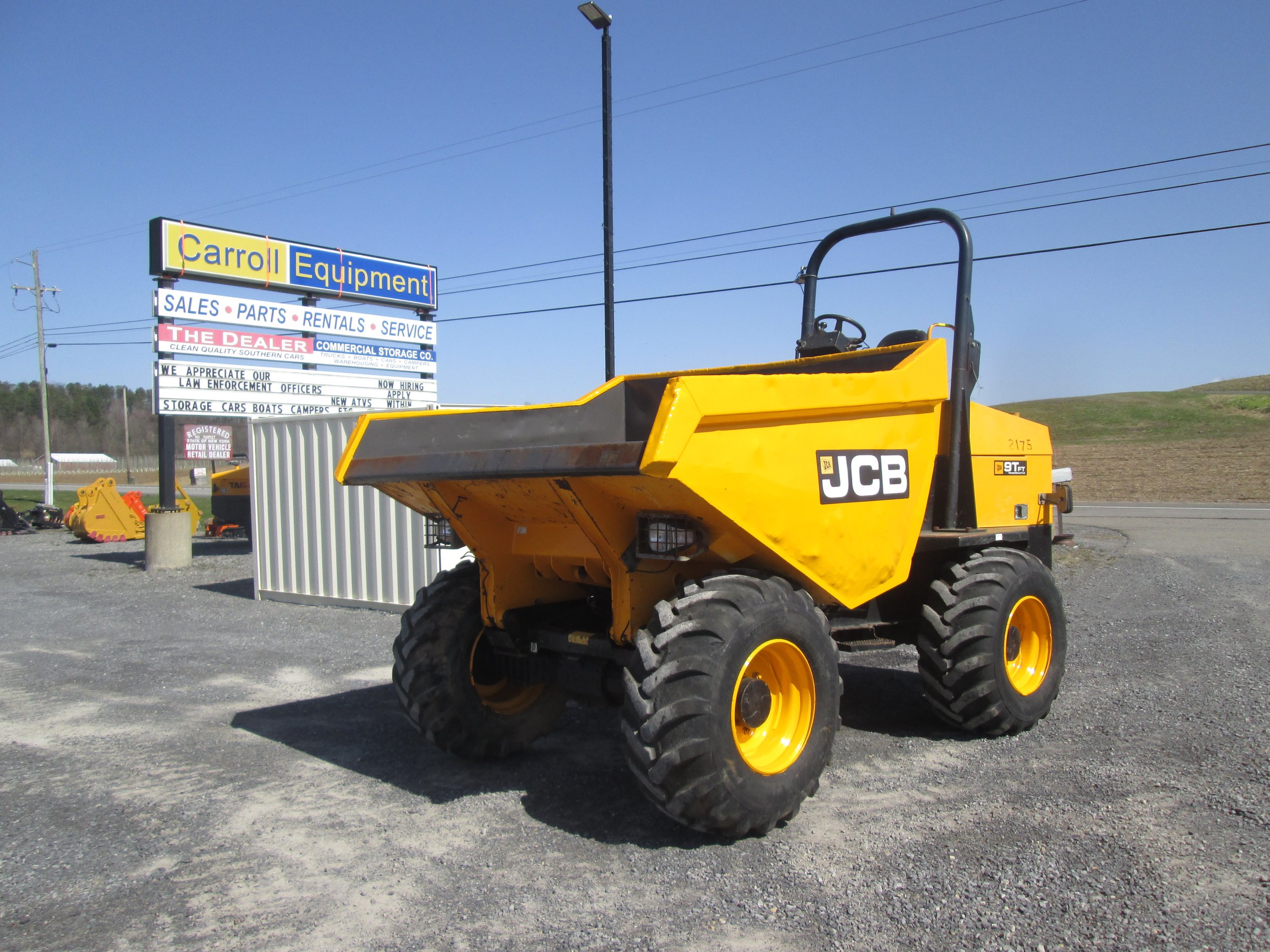 #2005 JCB 9TFT 9 TON DUMPER — Carroll Equipment - CNY'S Best Place For ...