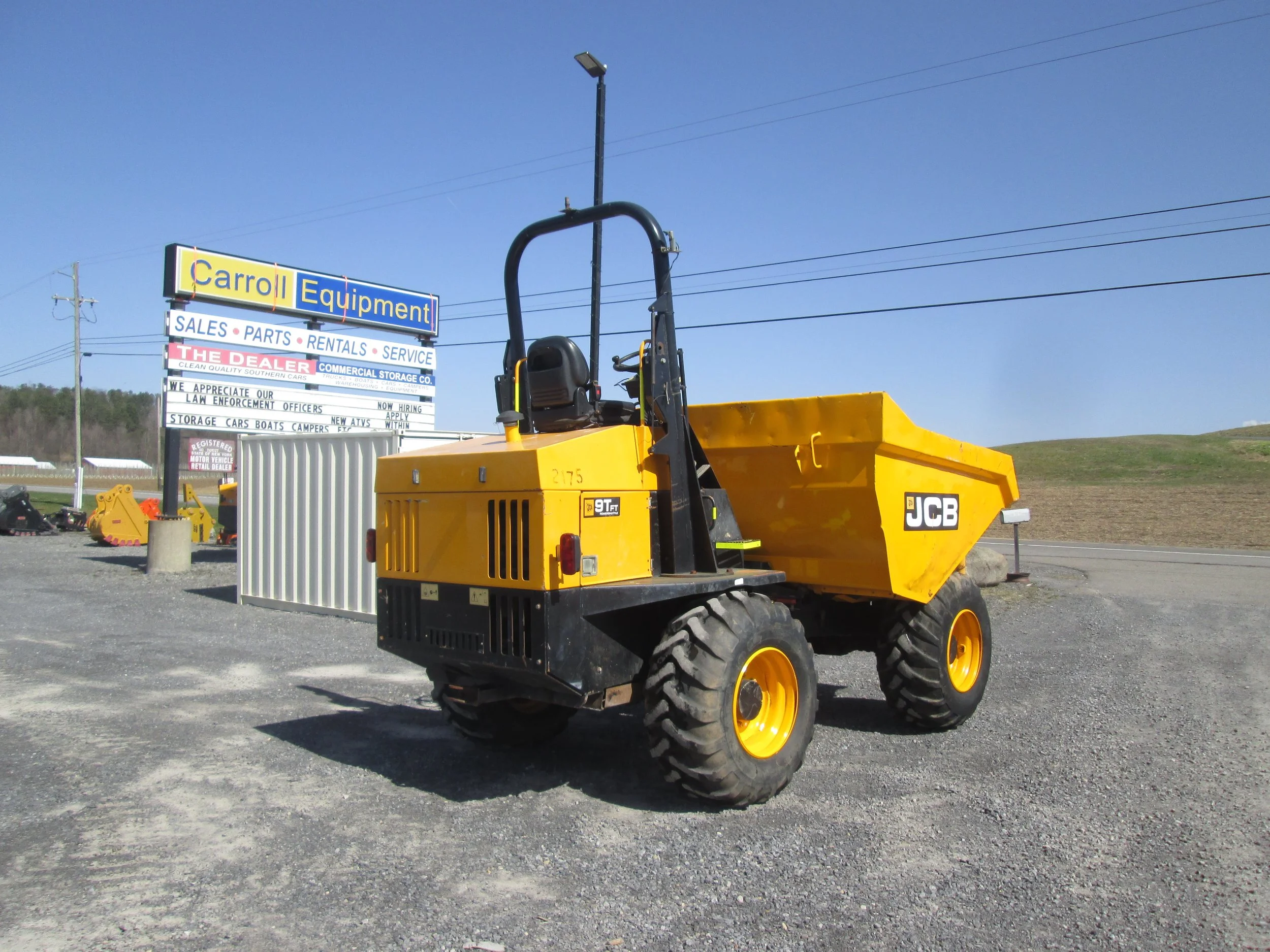 #2005 JCB 9TFT 9 TON DUMPER — Carroll Equipment - CNY'S Best Place For ...