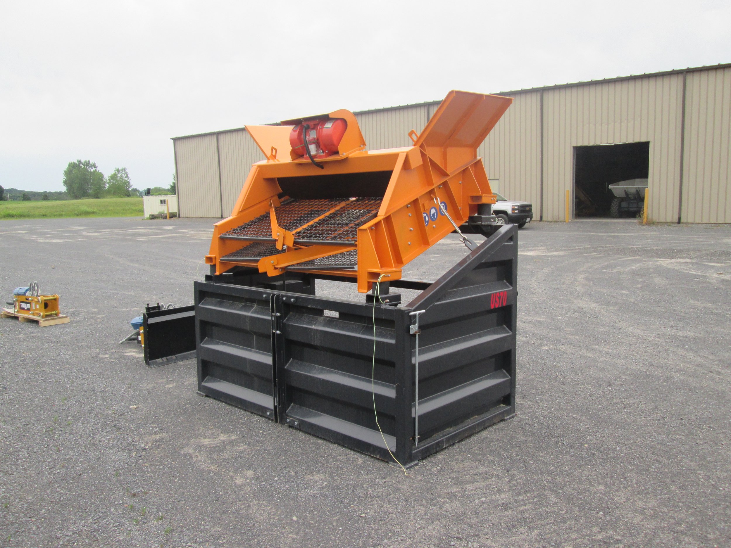 #0308 Paladin US70 SMS-64-40G Portable Shaker Screen Plant — Carroll Equipment - CNY'S Best ...