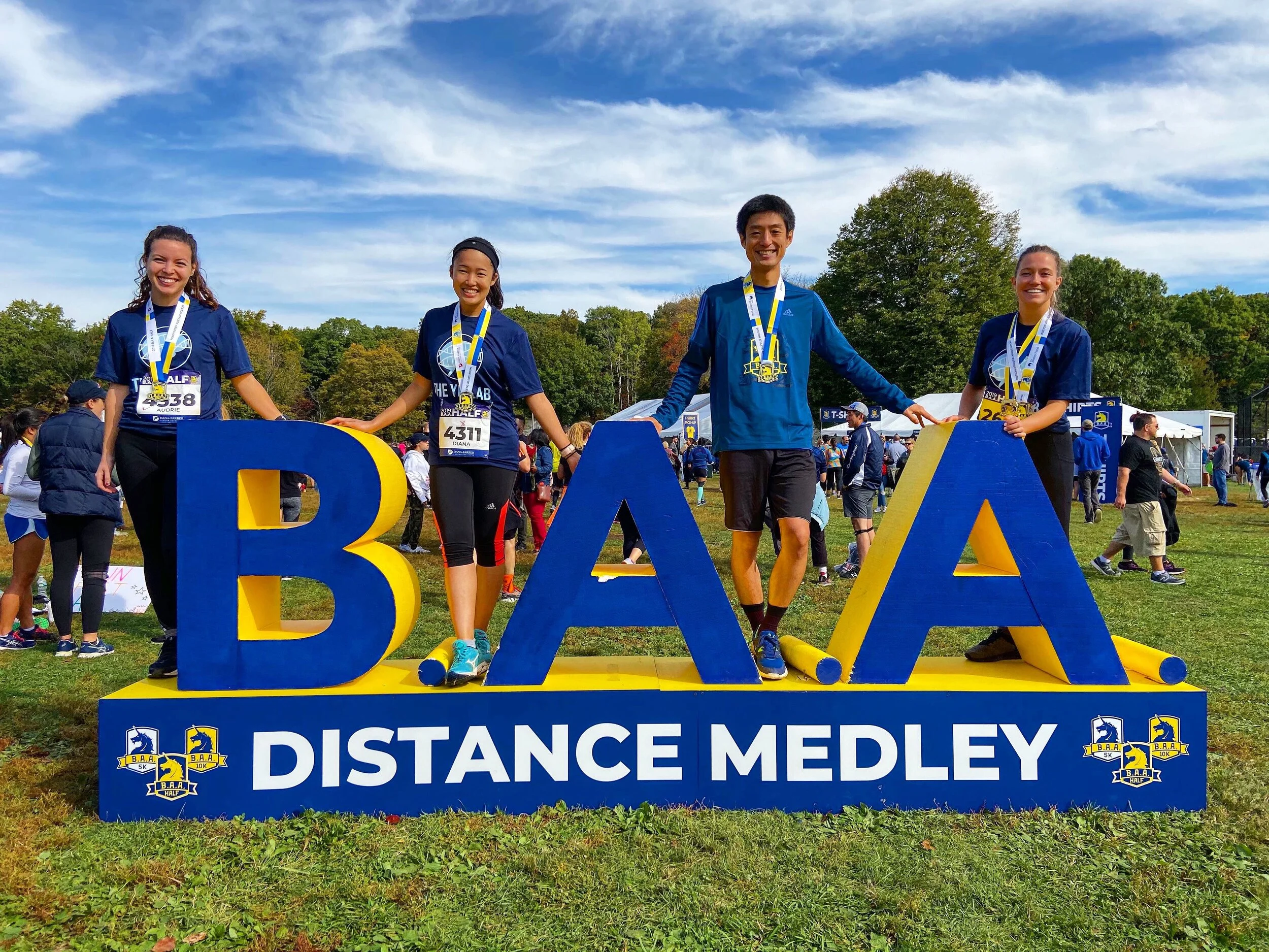 B.A.A. Half Marathon — The Yu Lab