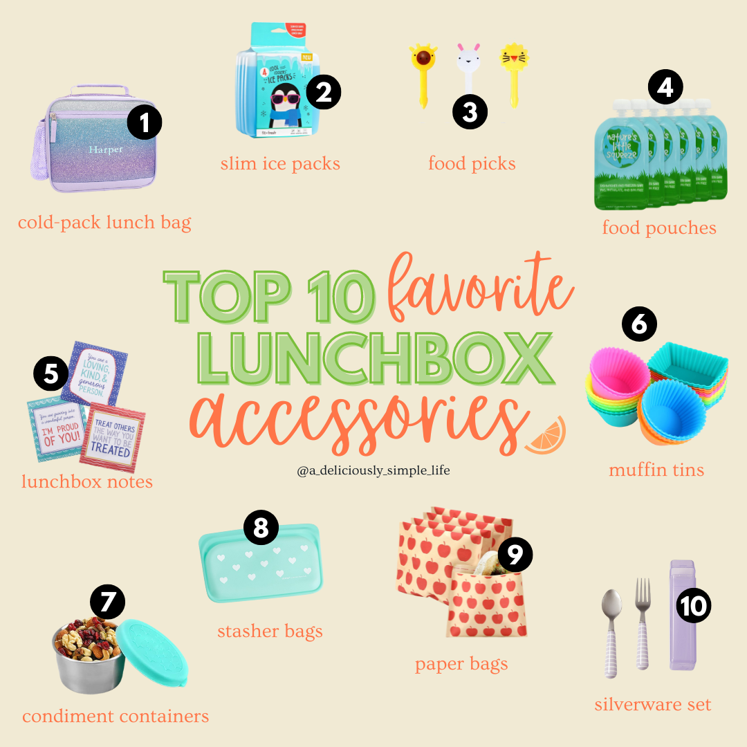 Our Favorite Lunchbox Products — Deliciously Simple