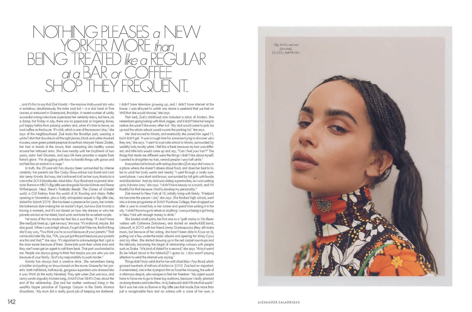 Elle Magazine Spread